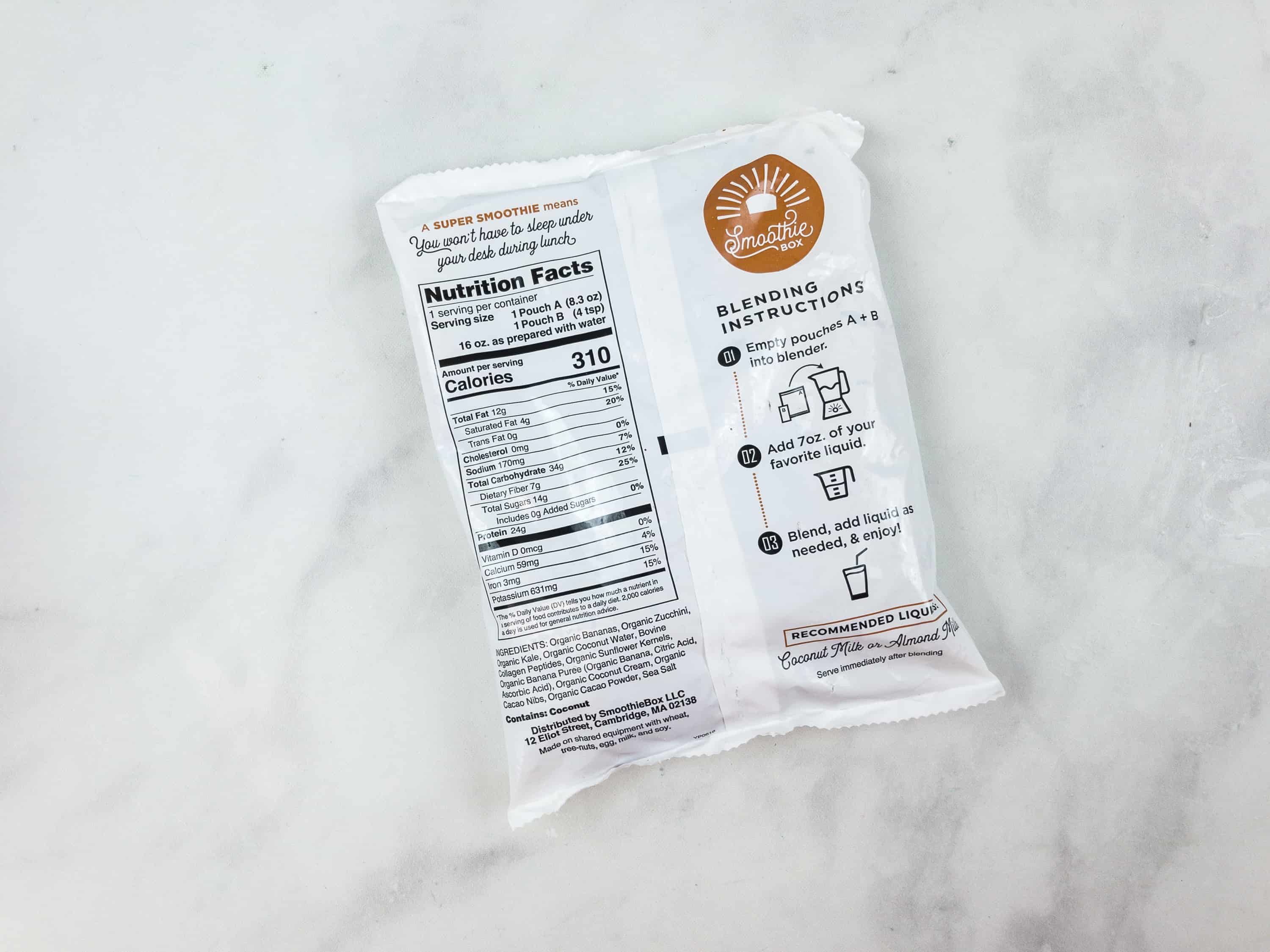 SmoothieBox Subscription Box Review + Coupon! - hello subscription