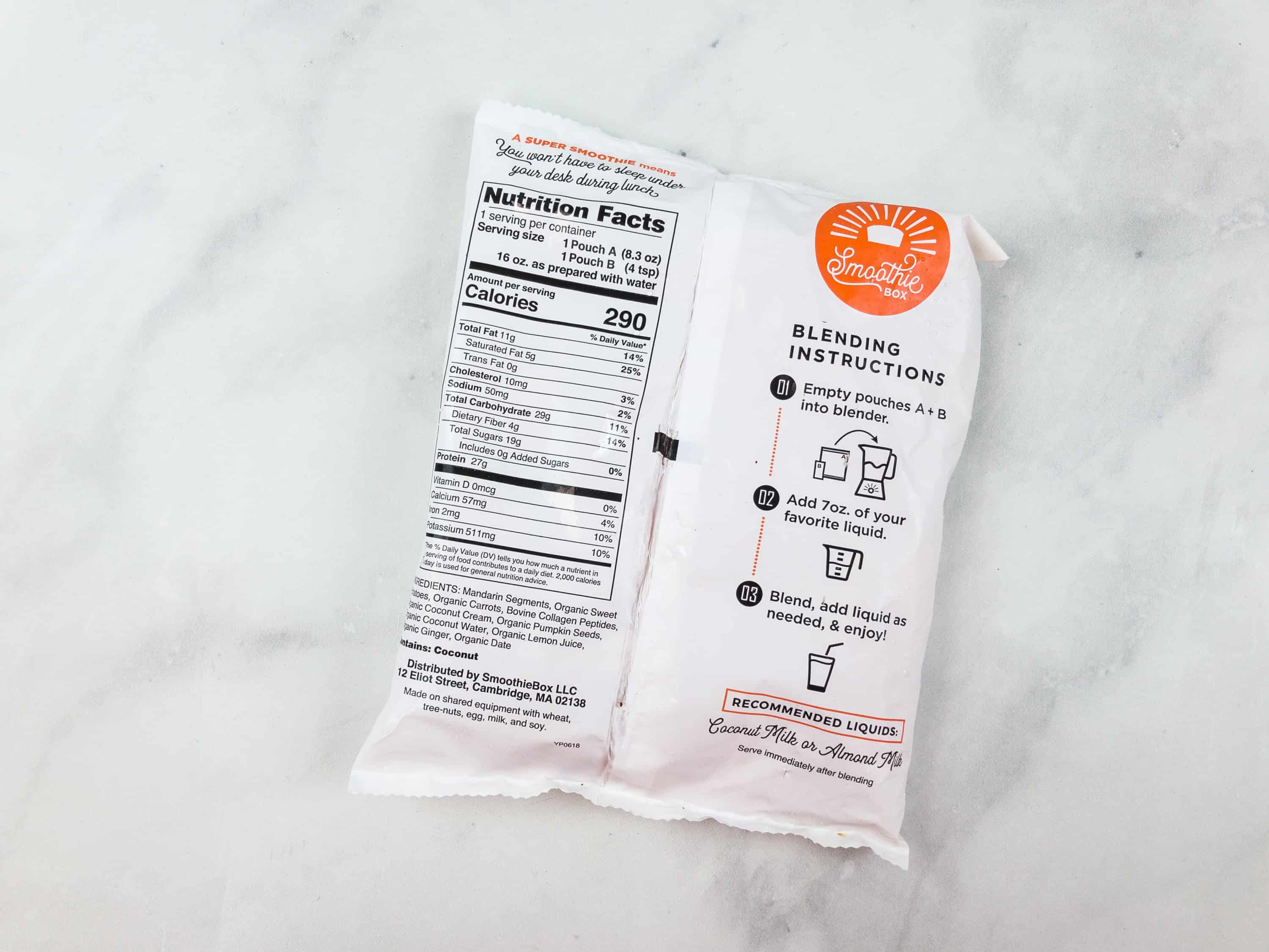 SmoothieBox Subscription Box Review + Coupon! - hello subscription