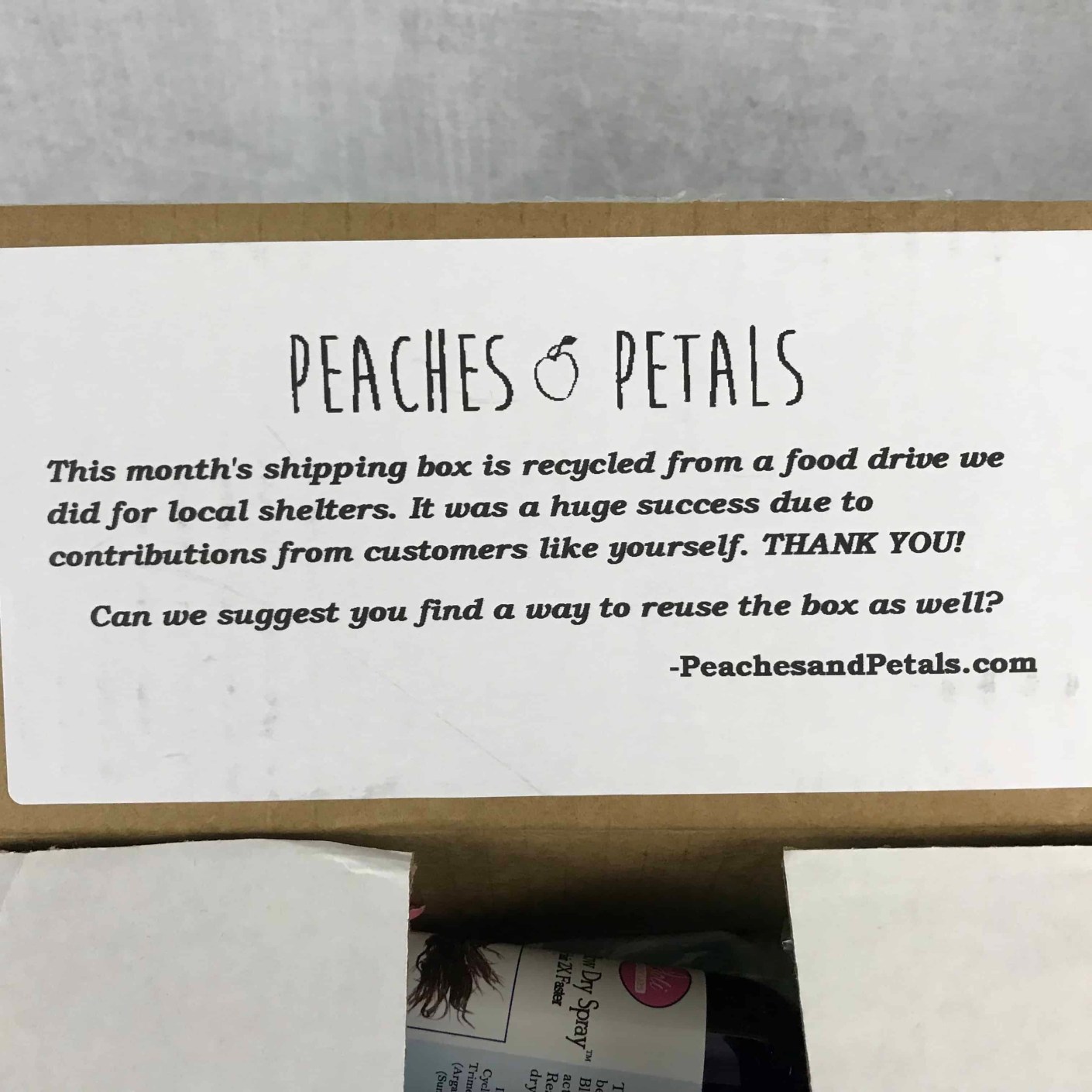 Peaches and Petals June 2018 Subscription Box Review & Coupon - Hello ...