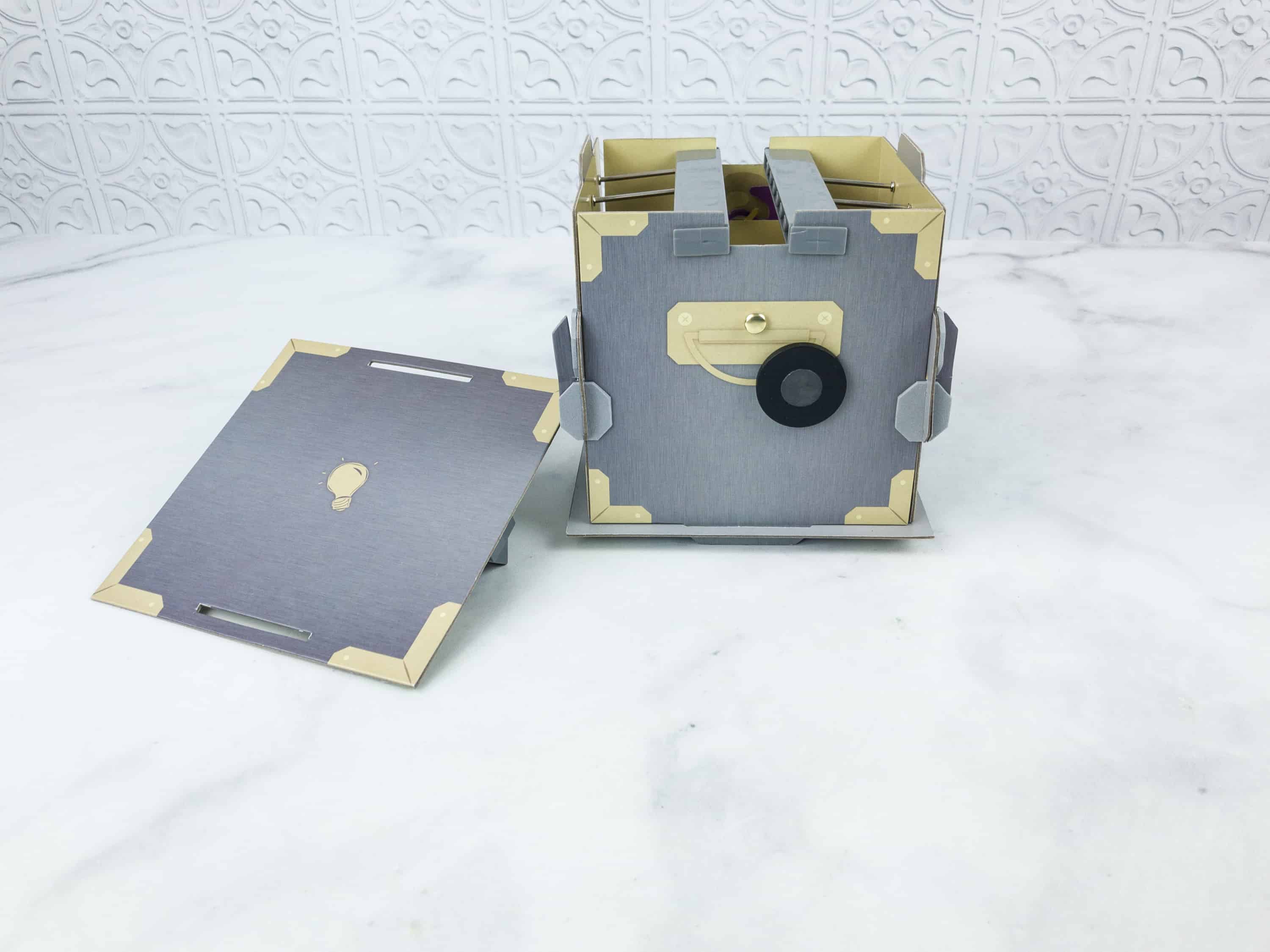 Tinker Crate July 2018 Review & Coupon - PUZZLE BOX - hello subscription