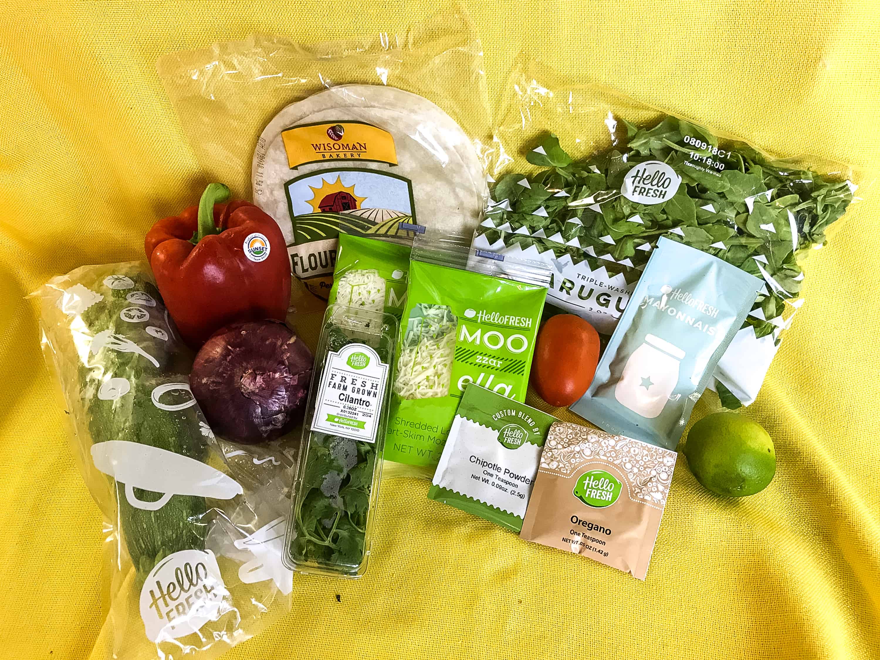 Hello Fresh Vegetarian Subscription Box Review + Coupon - August 2018 ...