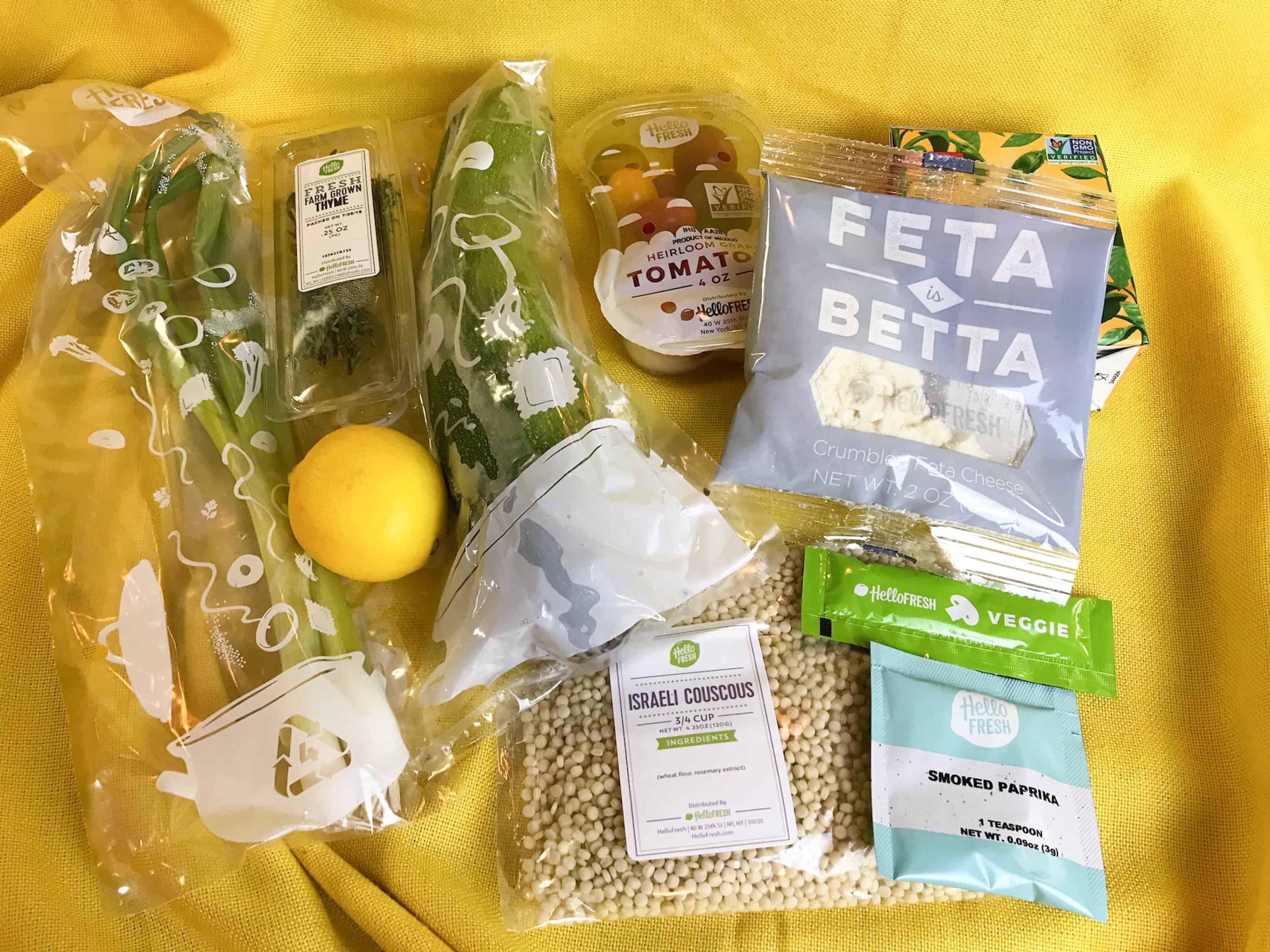 Hello Fresh Vegetarian Subscription Box Review + Coupon - August 2018 ...