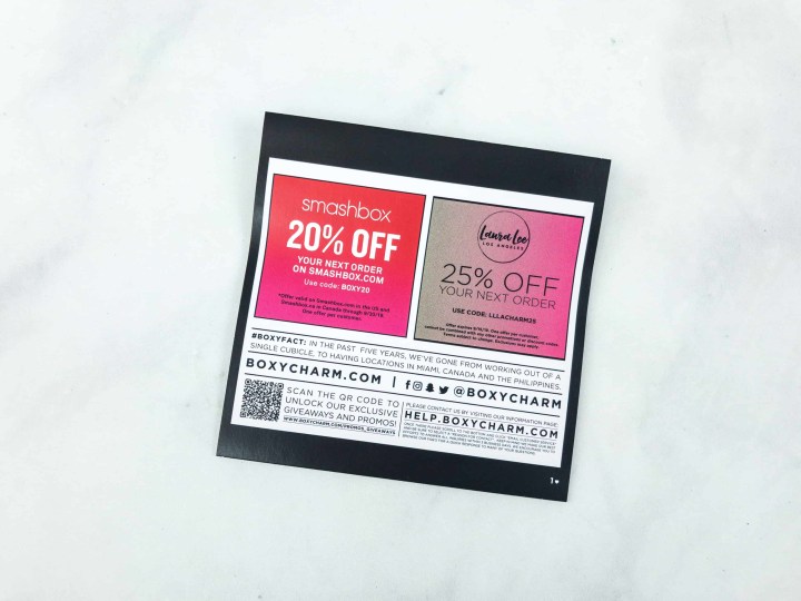 BOXYCHARM August 2018 Review - Hello Subscription
