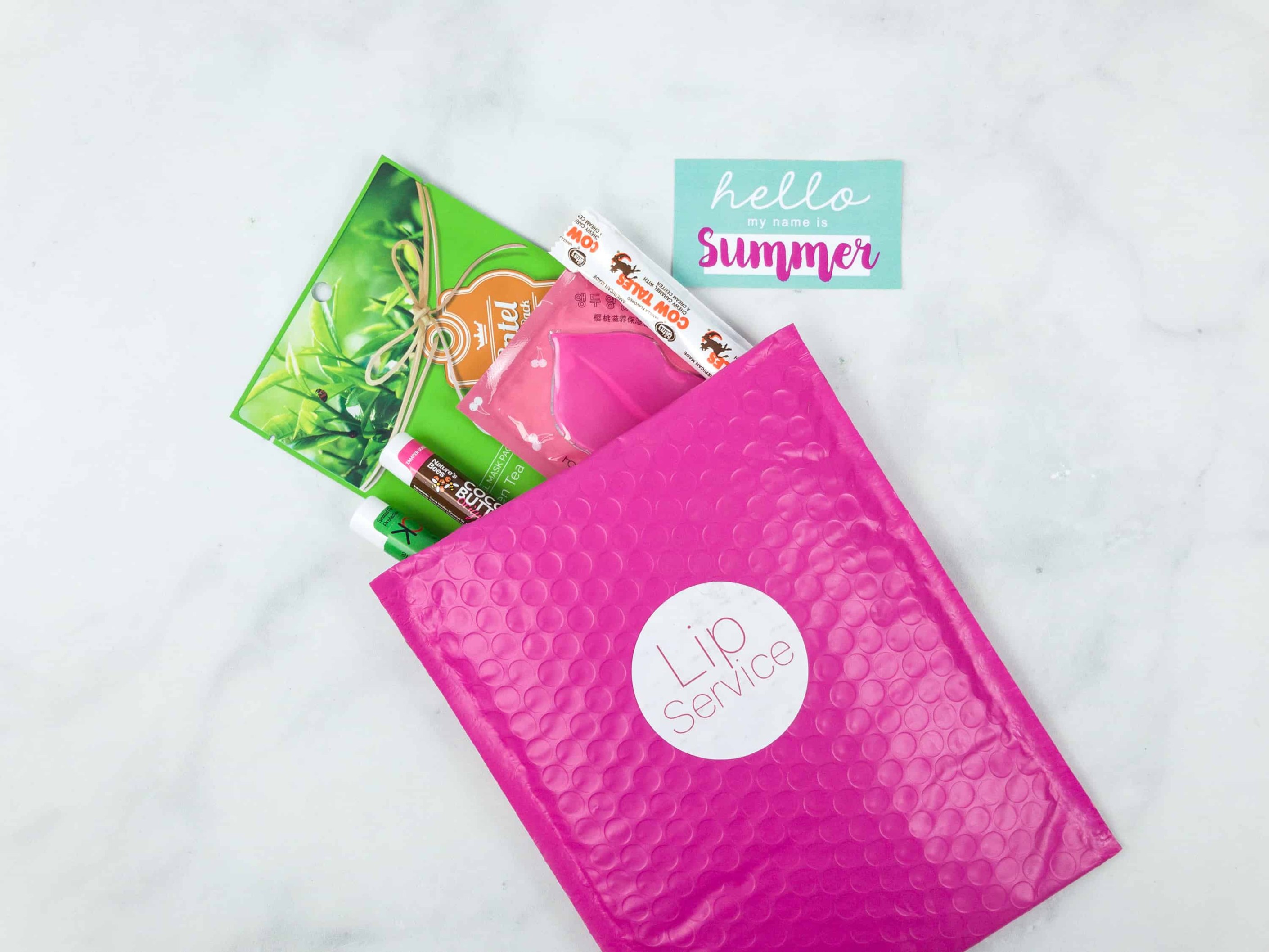 Lip Service August 2018 Subscription Box Review - Hello Subscription