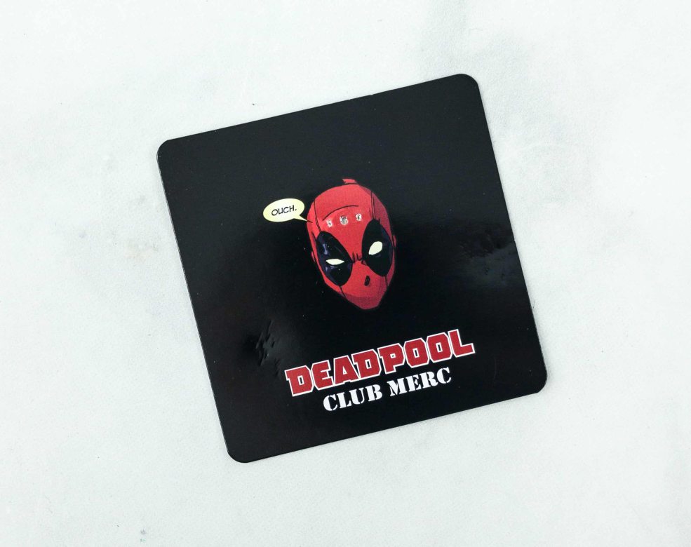 Deadpool Club Merc June 2018 Subscription Box Review + Coupon - Bite Me ...