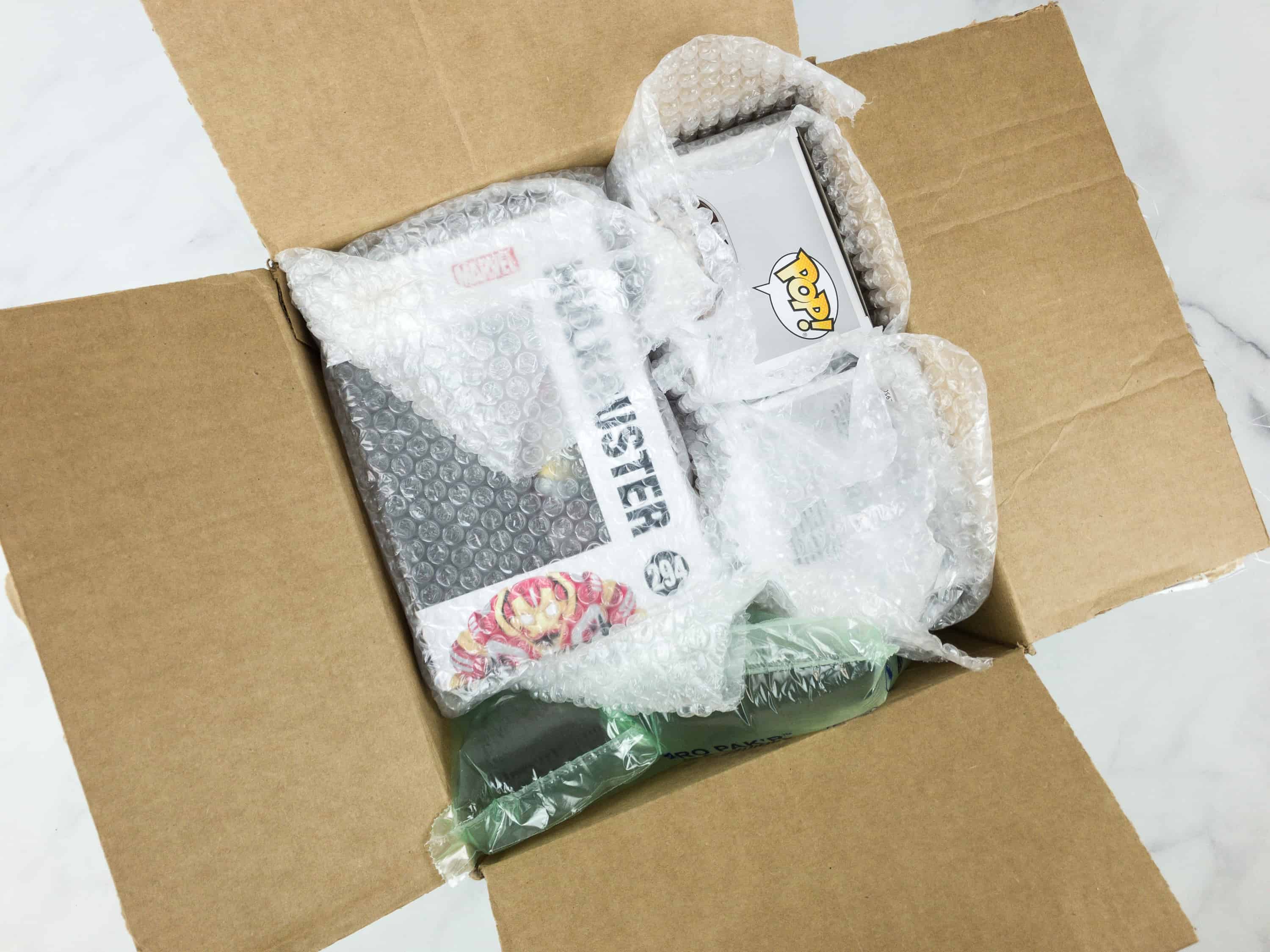 Pop In A Box August 2018 Funko Subscription Box Review & Coupon - Hello ...