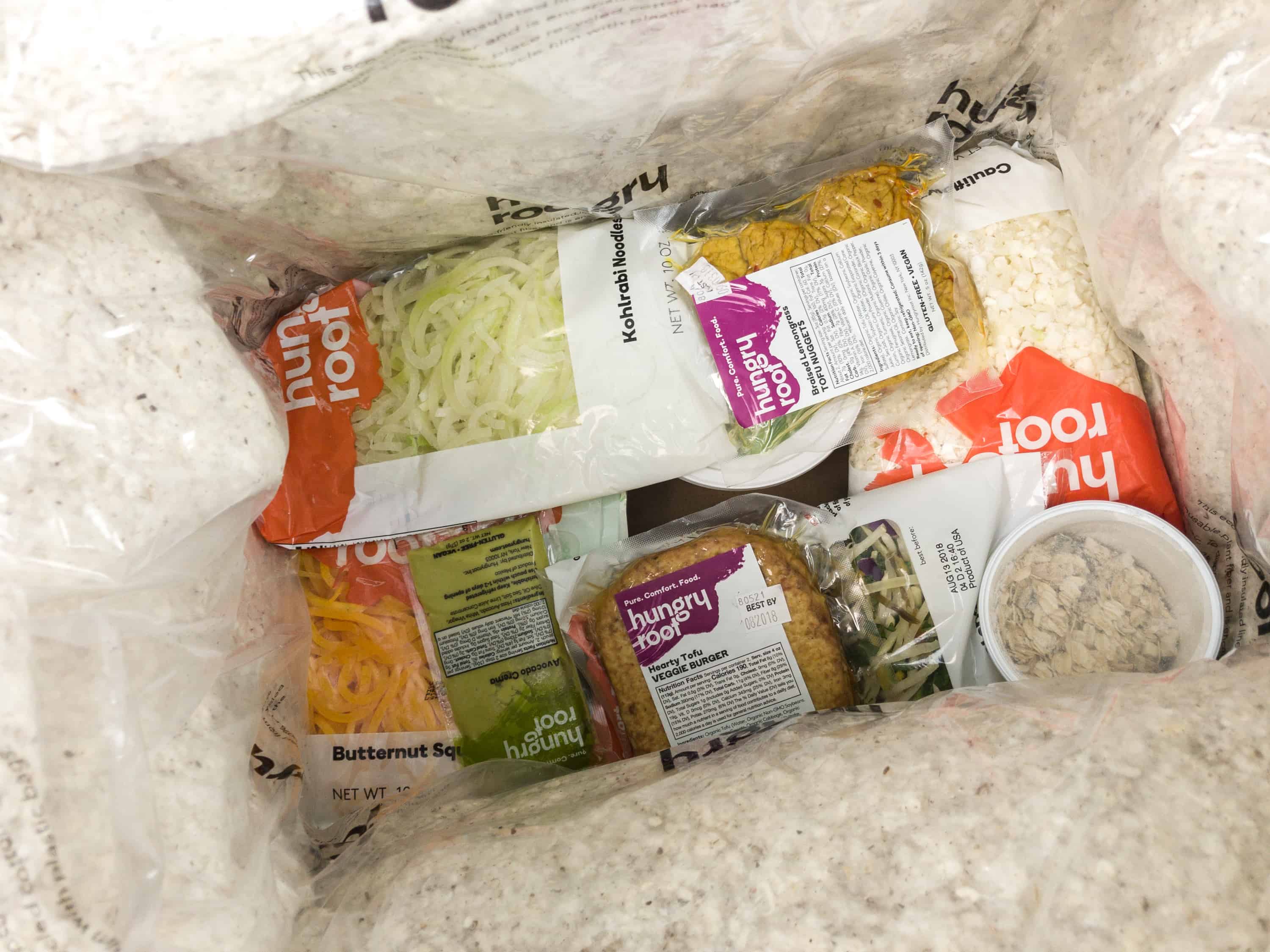 Hungryroot Meal Kit August 2018 Subscription Box Review - Hello ...