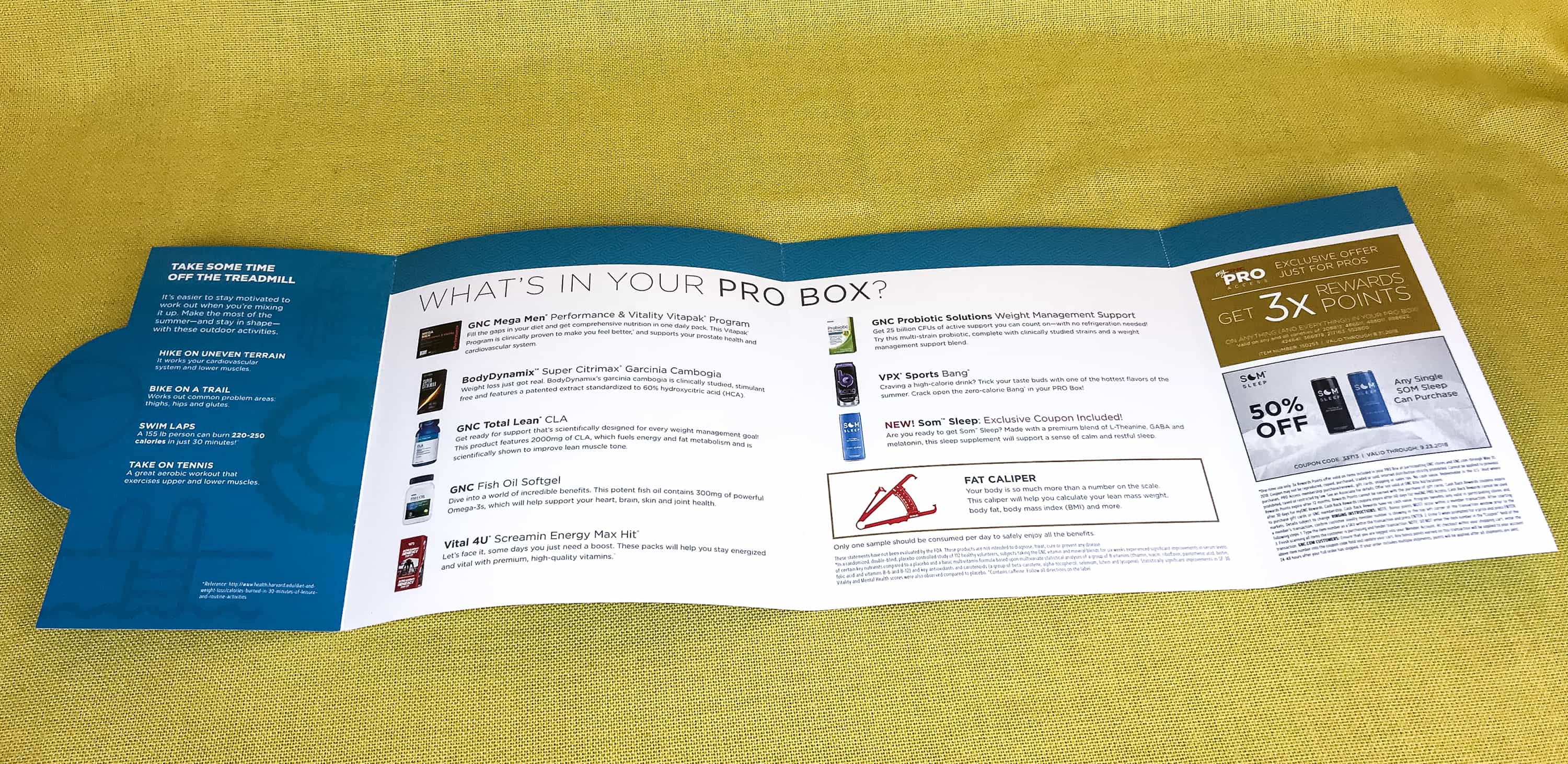 My GNC Pro Box August 2018 Subscription Box Review - Men - Hello ...