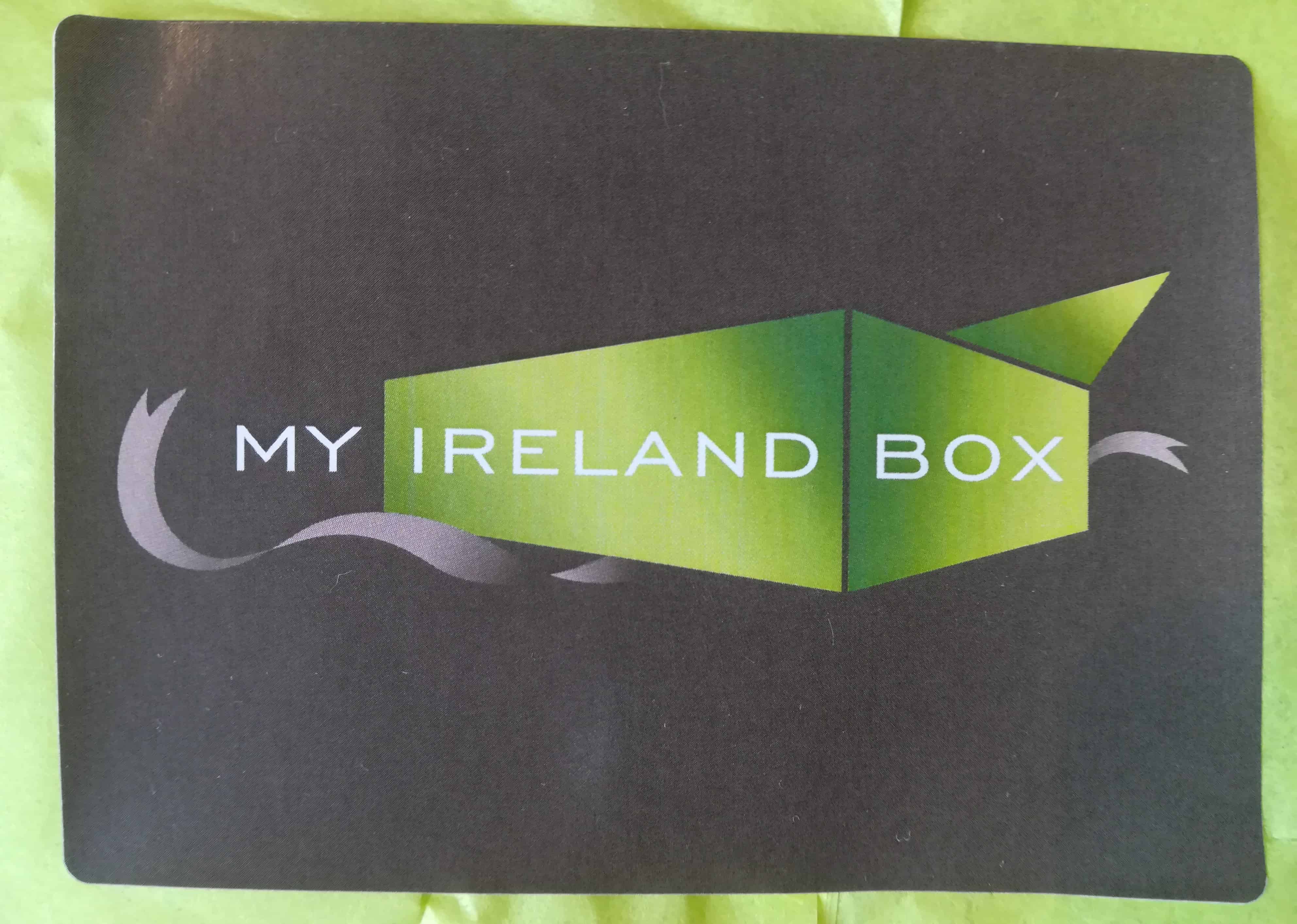 My Ireland Box Subscription Box Review - August 2018 - hello subscription