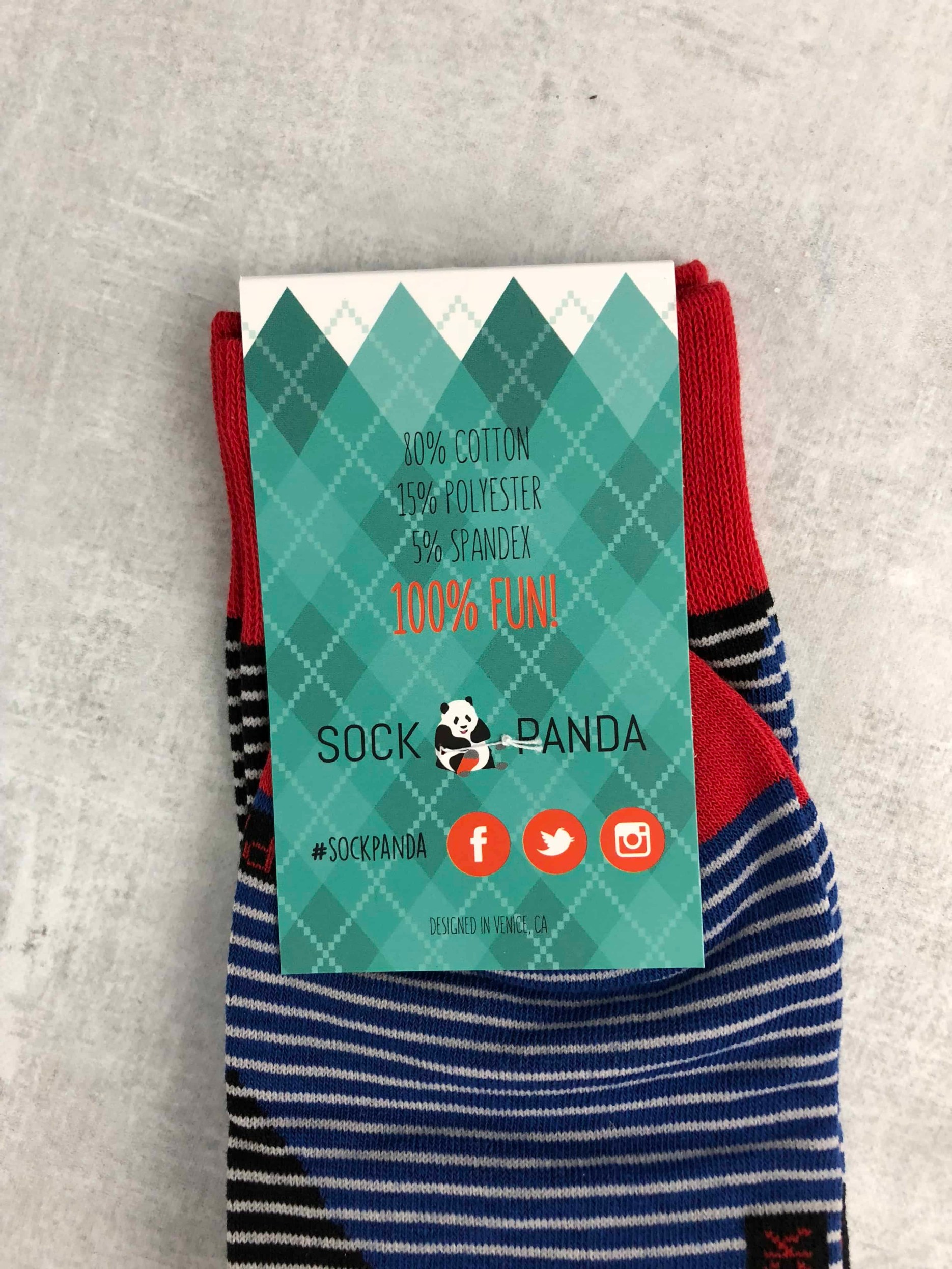 Sock Panda August 2018 Subscription Review + Coupon - Hello Subscription