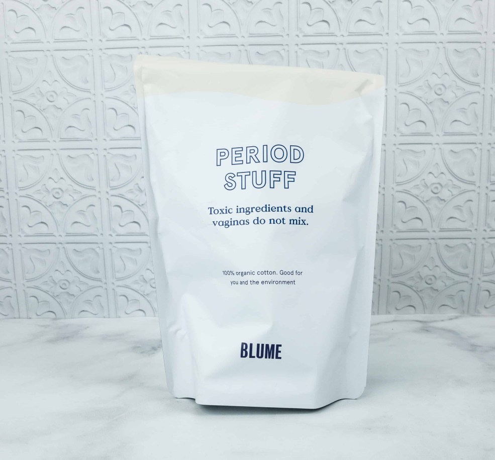Blume Period Care Subscription Box + Self-Care Bundle Review - hello ...