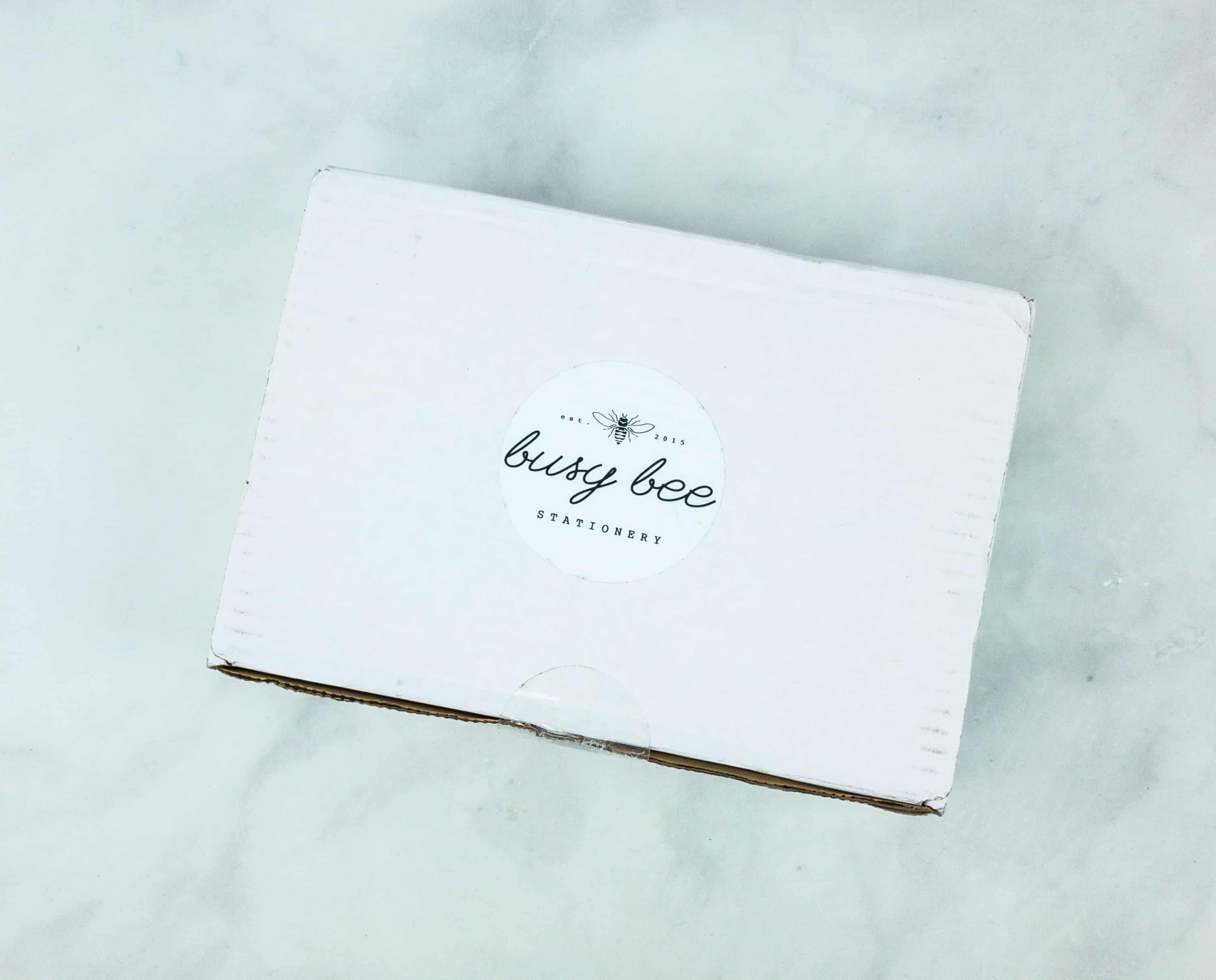 Busy Bee Stationery August 2018 Subscription Box Review - Hello ...