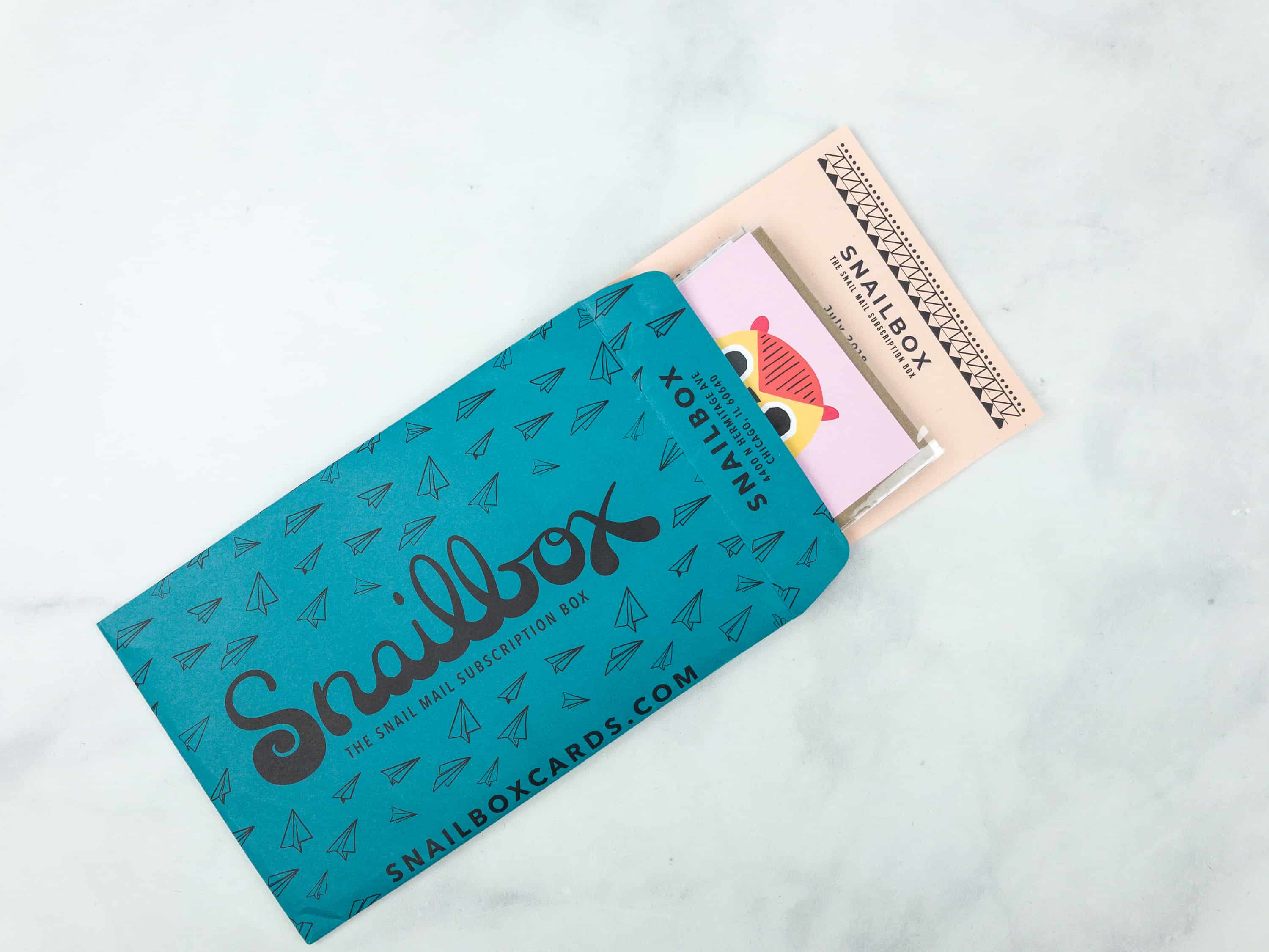 Snailbox July 2018 Subscription Box Review - Hello Subscription