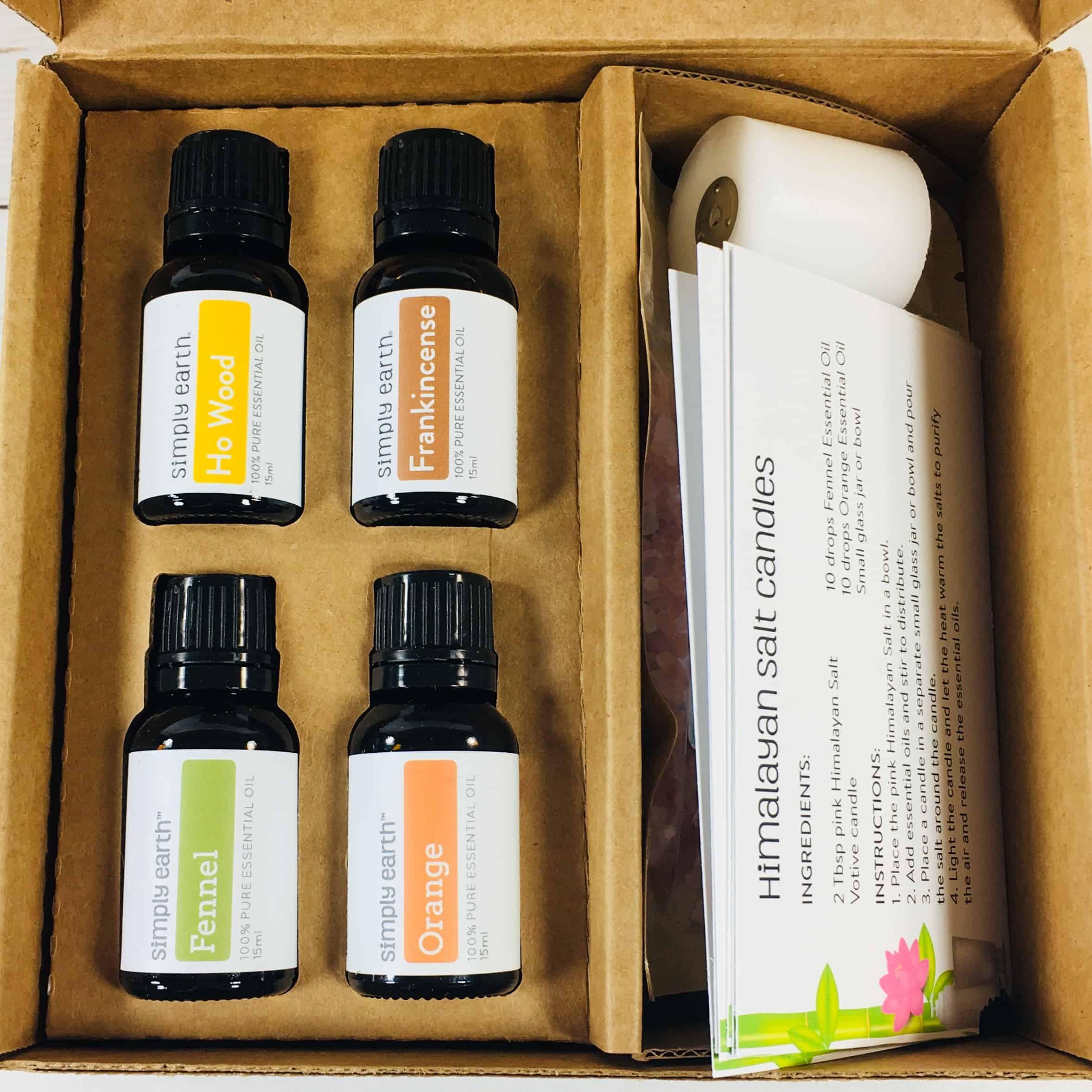 Simply Earth August 2018 Subscription Box Review + Coupons! - Hello ...