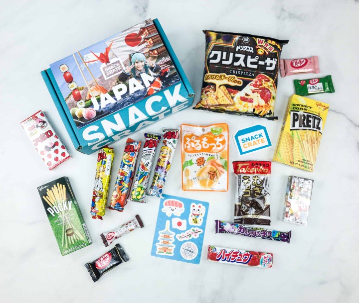 Snack Crate August 2018 Subscription Box Review & $10 Coupon - Hello ...