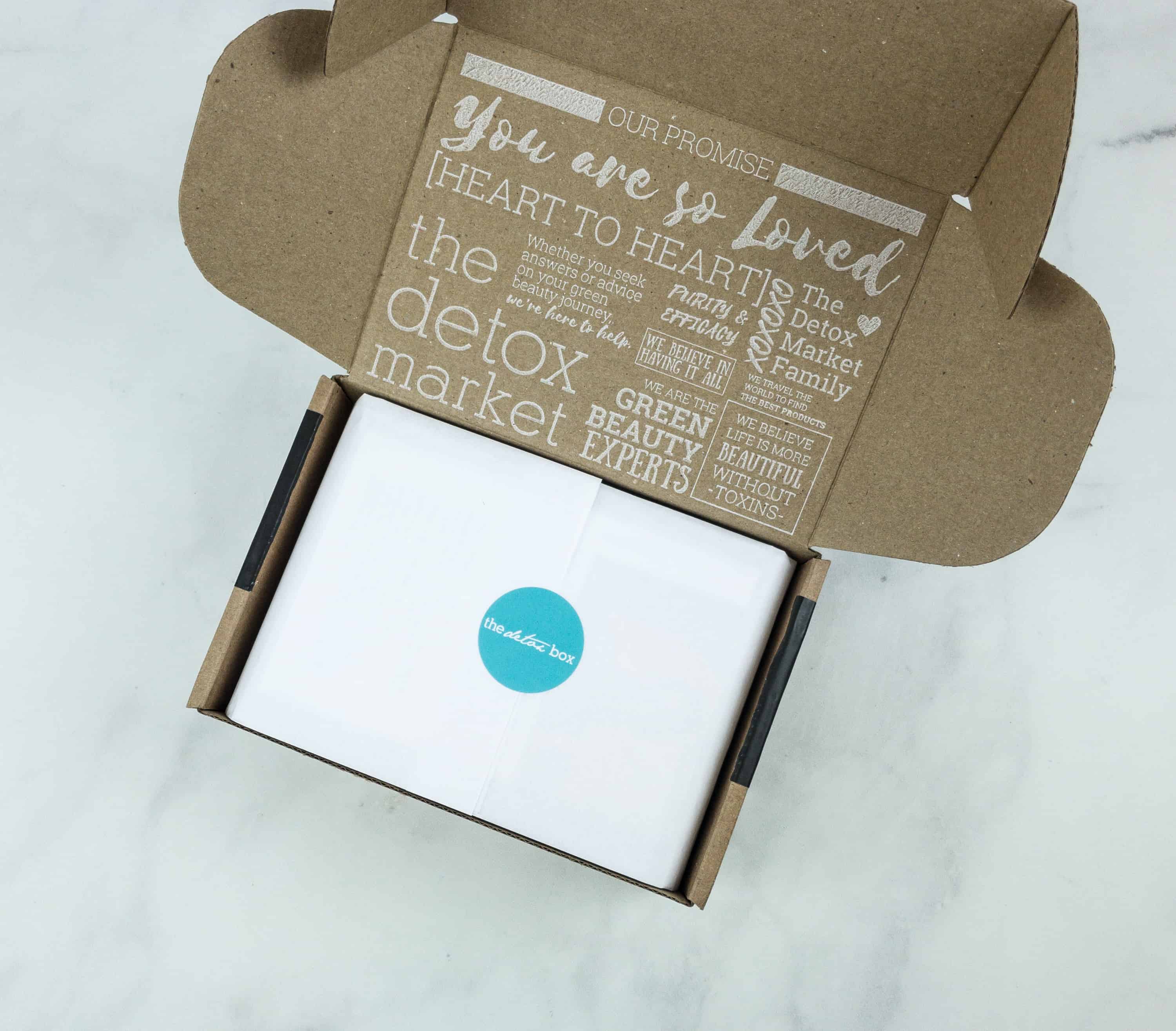 The Detox Box Subscription Box Review - September 2018 - Hello Subscription