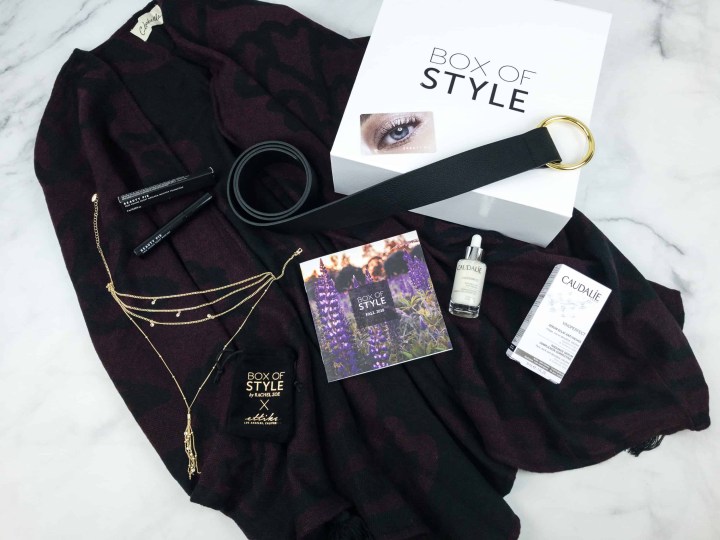 Box of Style by Rachel Zoe Fall 2018 Review + Coupon - Hello Subscription