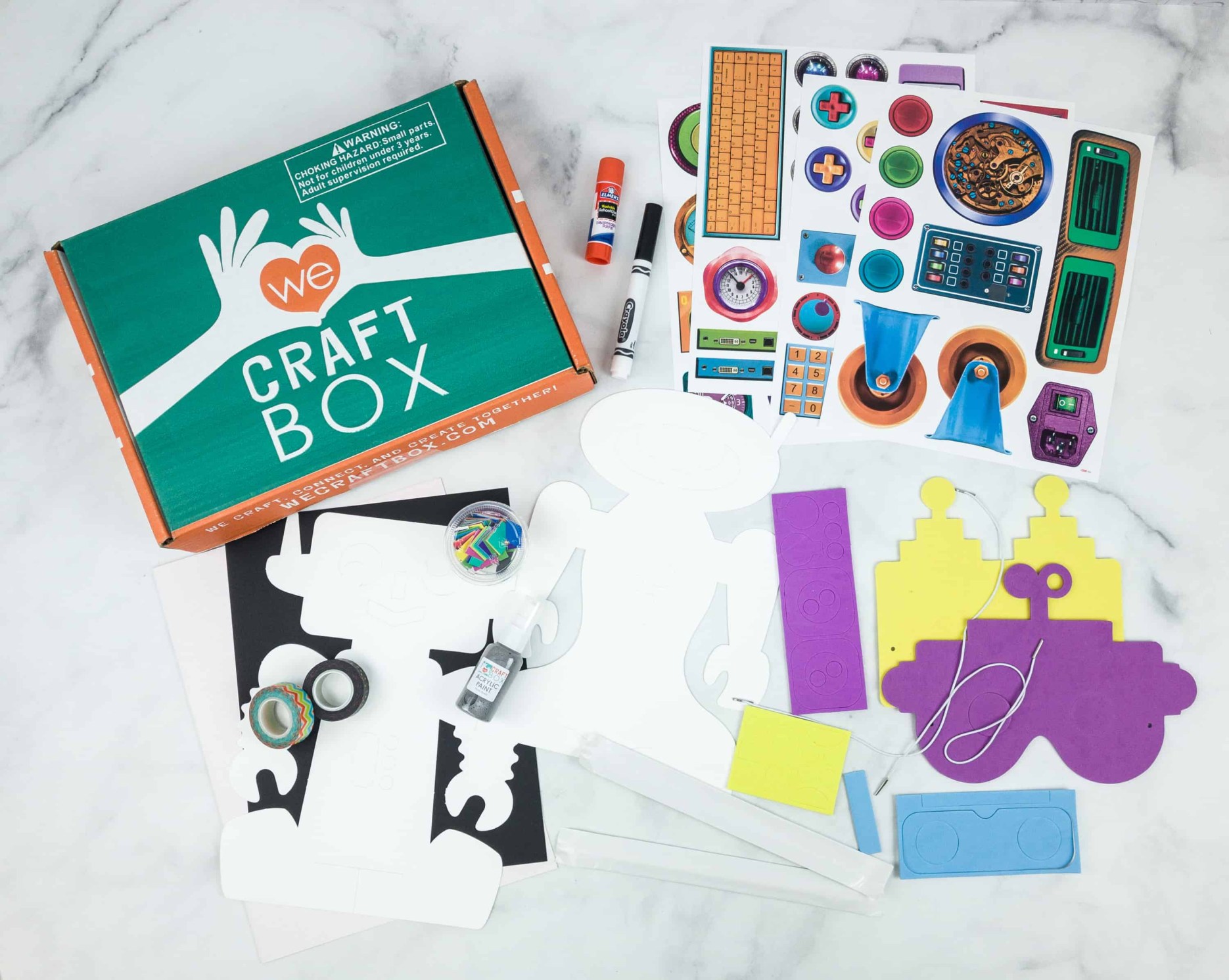 We Craft Box September 2018 Subscription Box Review + Coupons! - Hello ...