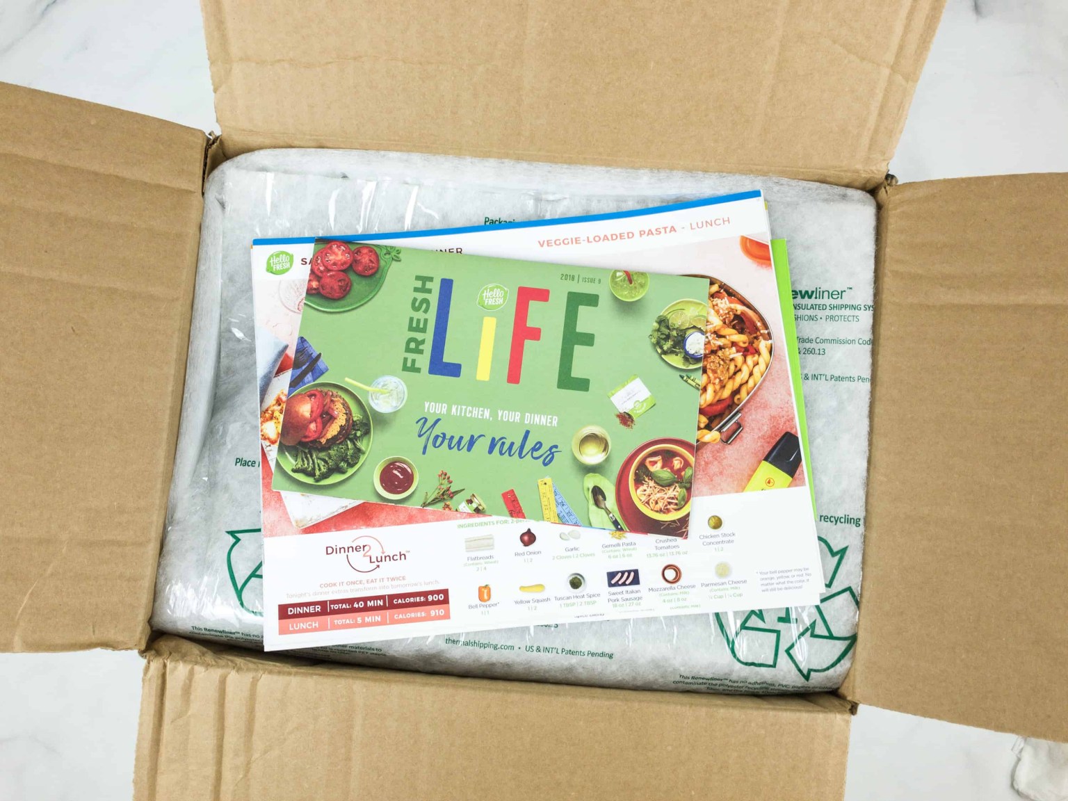 September 2018 Hello Fresh Subscription Box Review + Coupon! - Classic ...