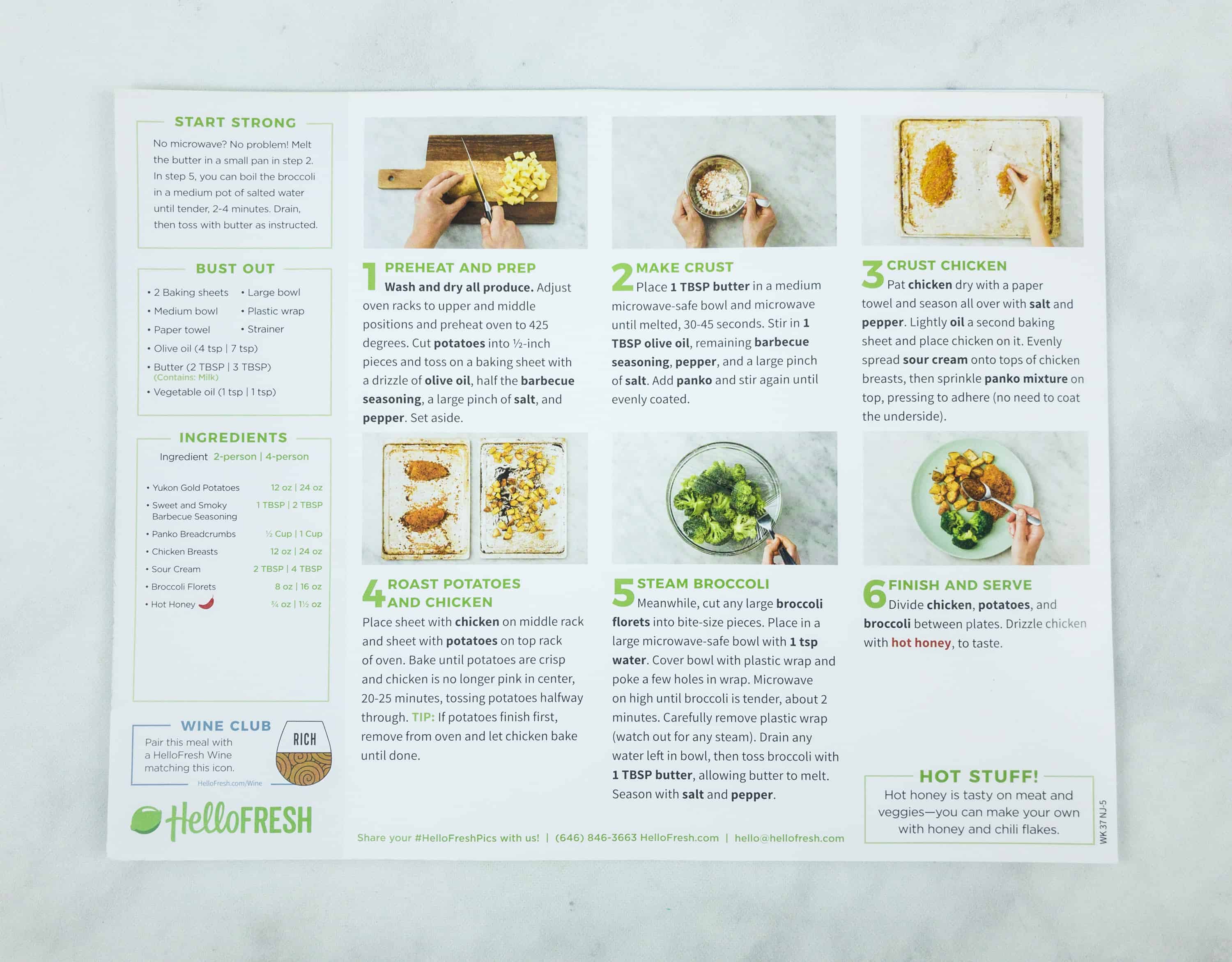 September 2018 Hello Fresh Subscription Box Review + Coupon! - Classic ...