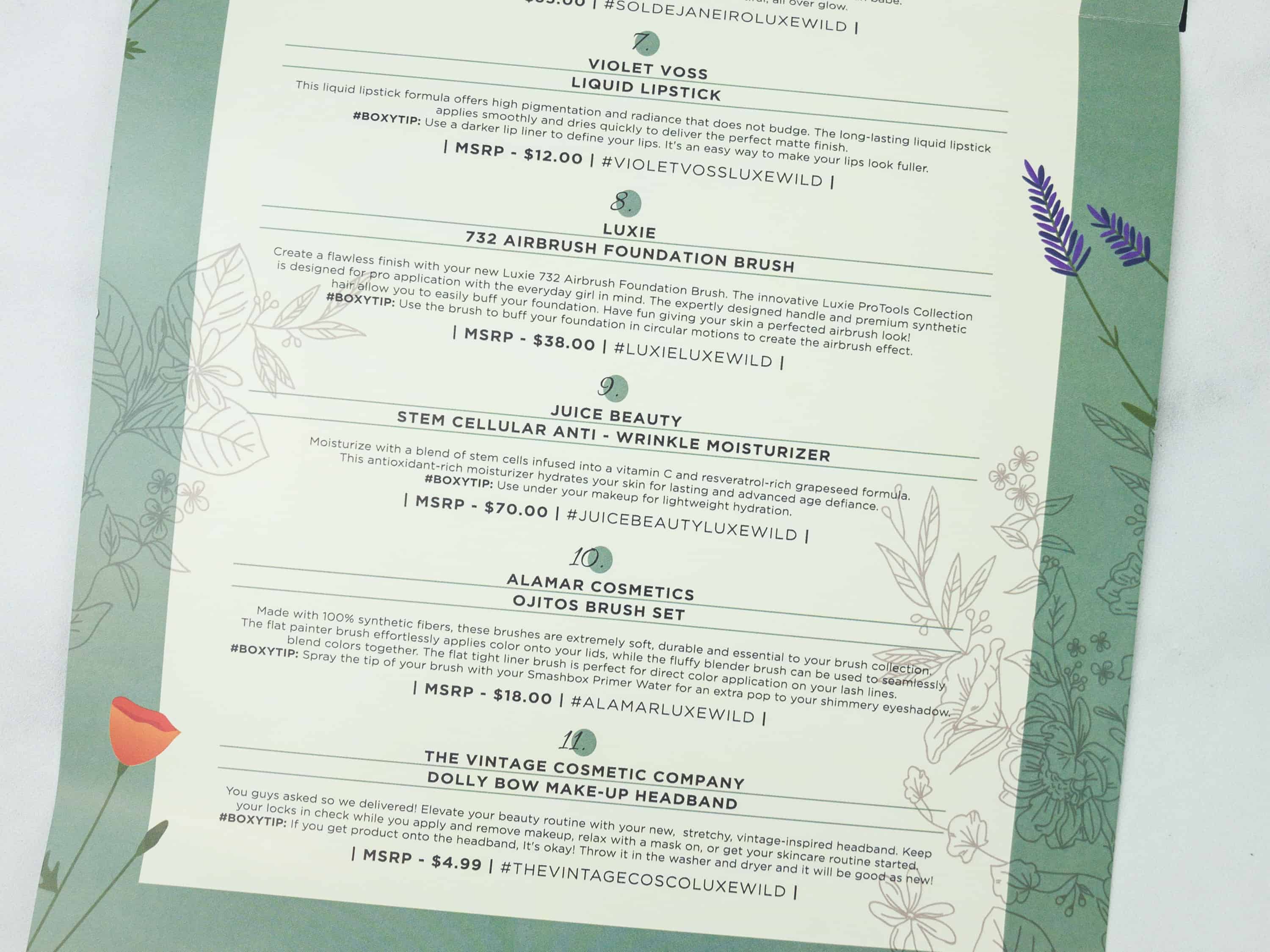 BOXYCHARM September 2018 BoxyLuxe Review - hello subscription