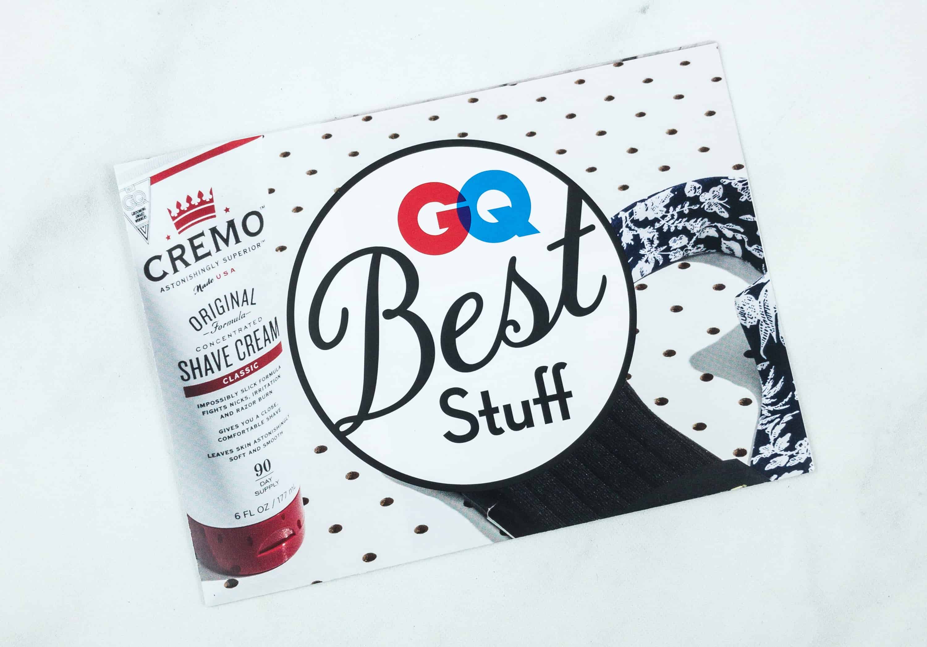 GQ Best Stuff Box Fall 2018 Subscription Box Review - Hello Subscription
