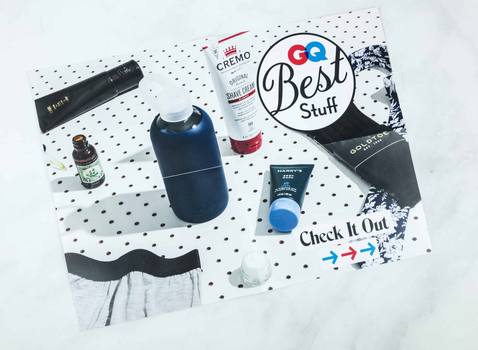 GQ Best Stuff Box Fall 2018 Subscription Box Review - Hello Subscription