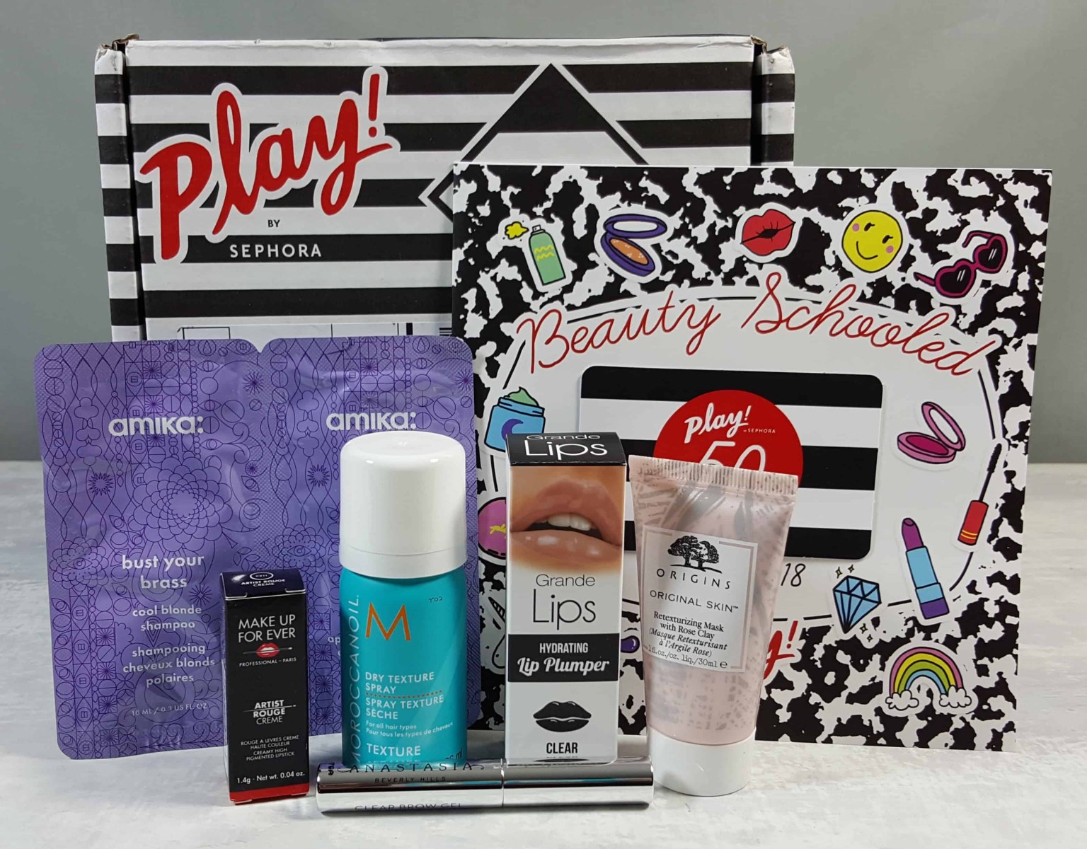 PLAY! by Sephora Subscription Box Review - August 2018 - Hello Subscription