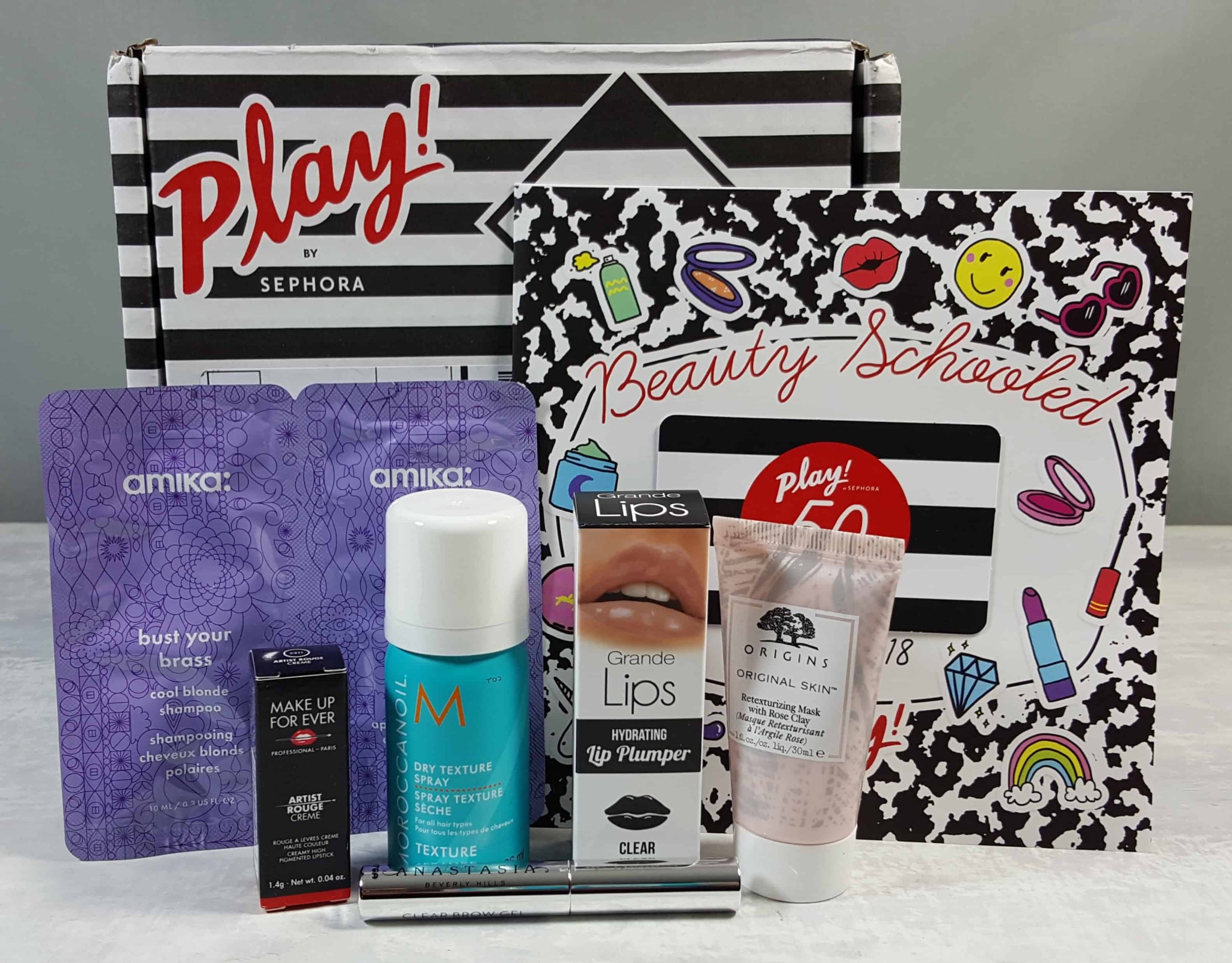 PLAY! by Sephora Subscription Box Review - August 2018 - Hello Subscription