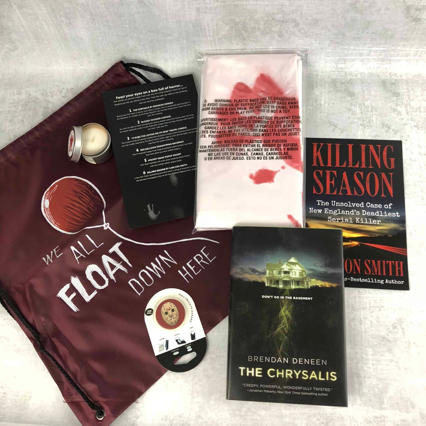 Creepy Crate August 2018 Subscription Box Review + Coupon - Hello ...