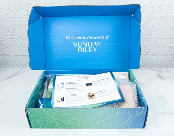 Sunday Riley Box Fall 2018 Subscription Box Review - WELLNESS EDITION ...