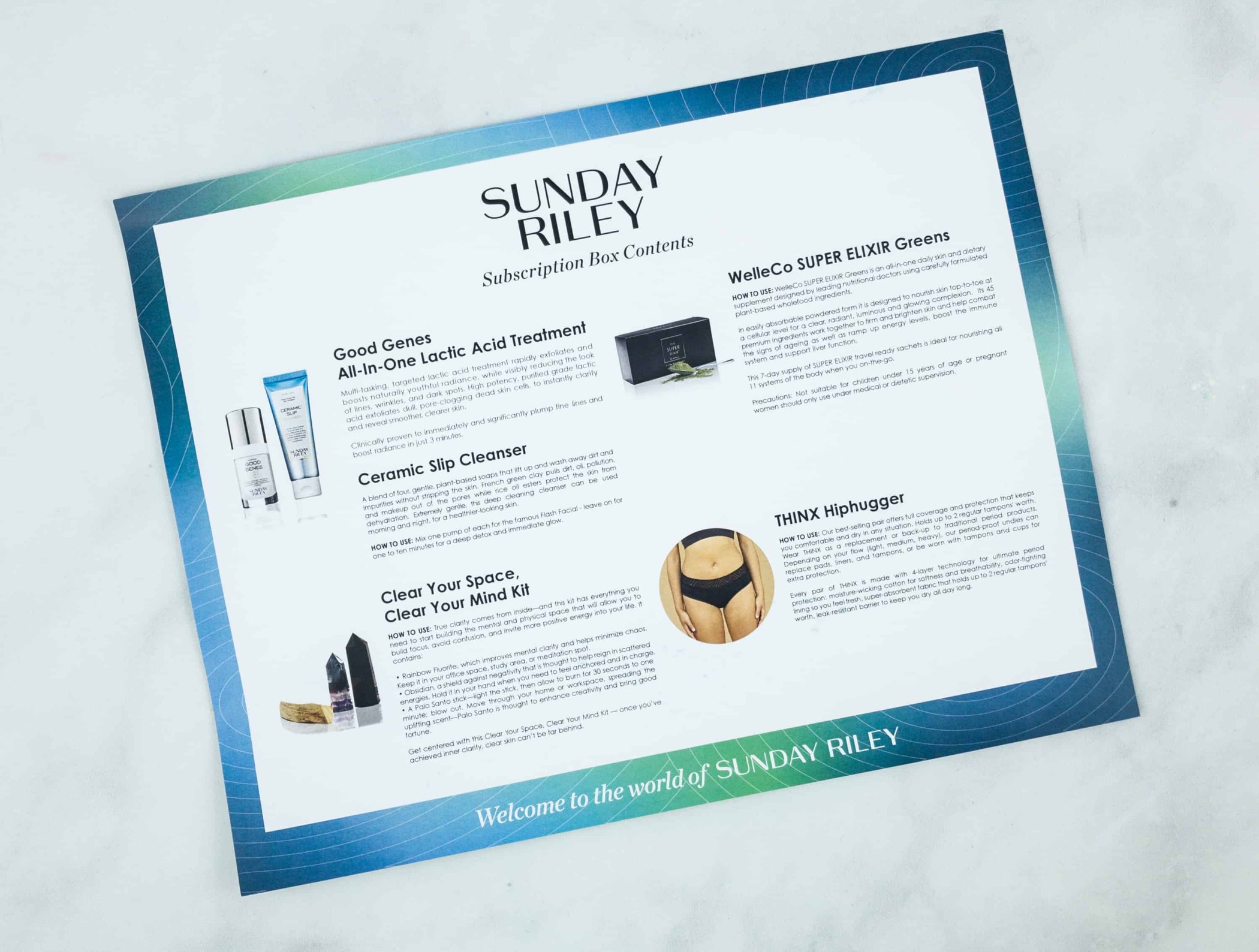 Sunday Riley Box Fall 2018 Subscription Box Review - WELLNESS EDITION ...