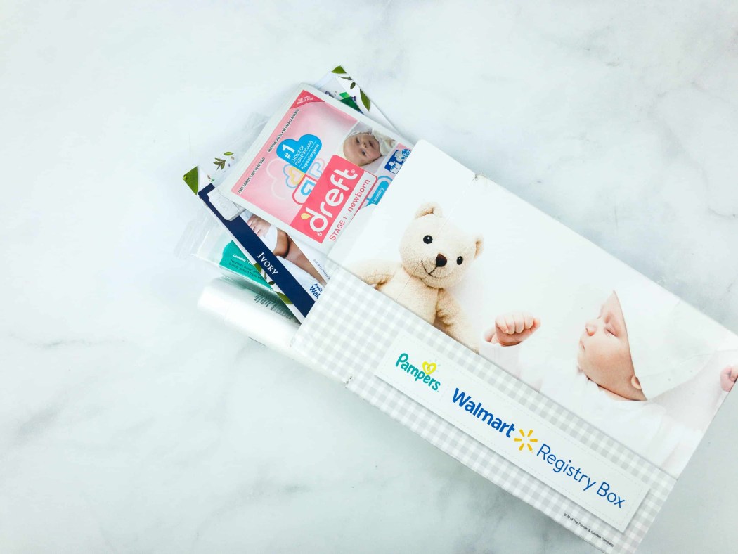 FREE Walmart Baby Registry Welcome Box Fall 2018 Subscription Box ...
