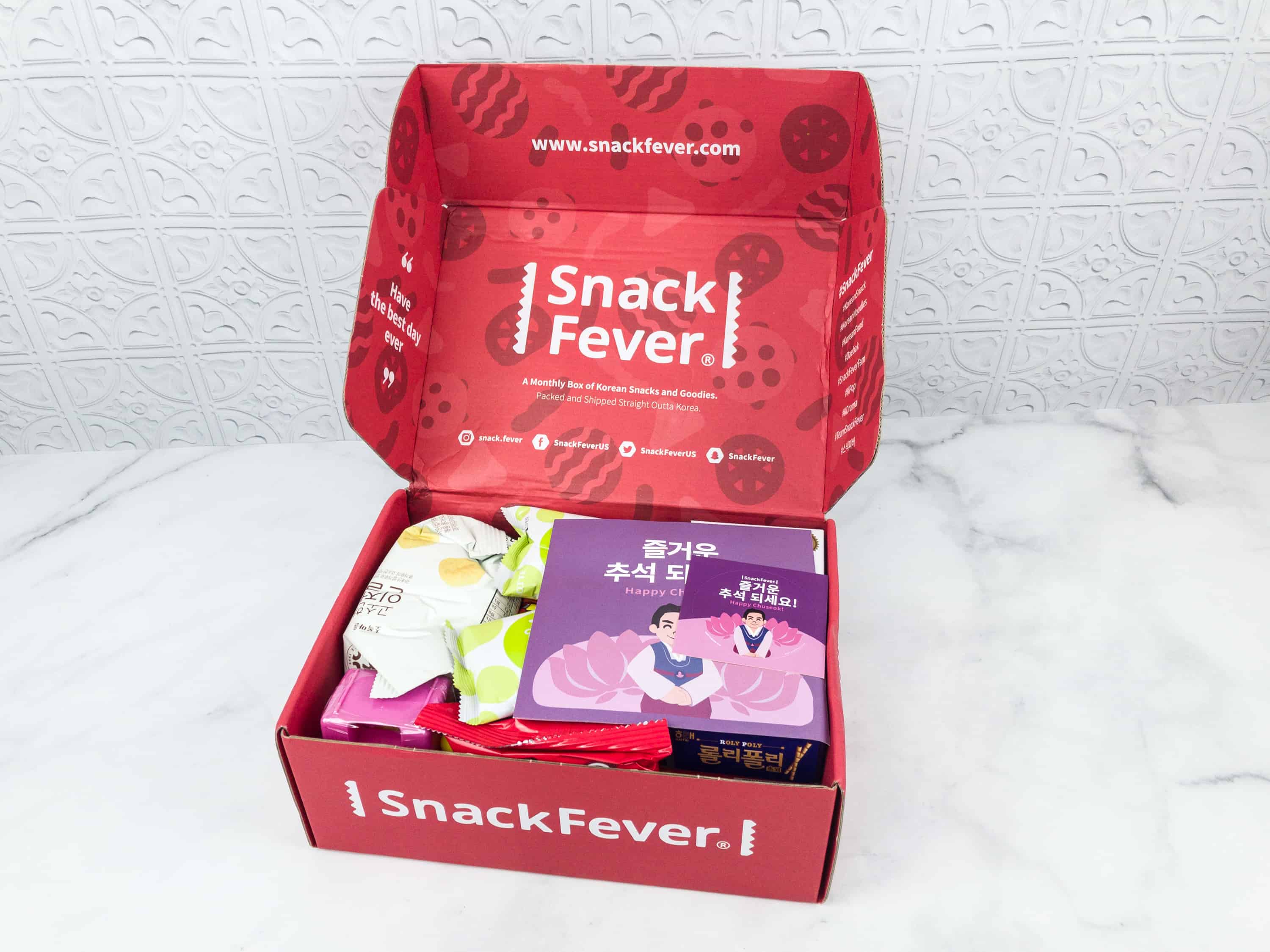 September 2018 Snack Fever Subscription Box Review + Coupon - Original ...