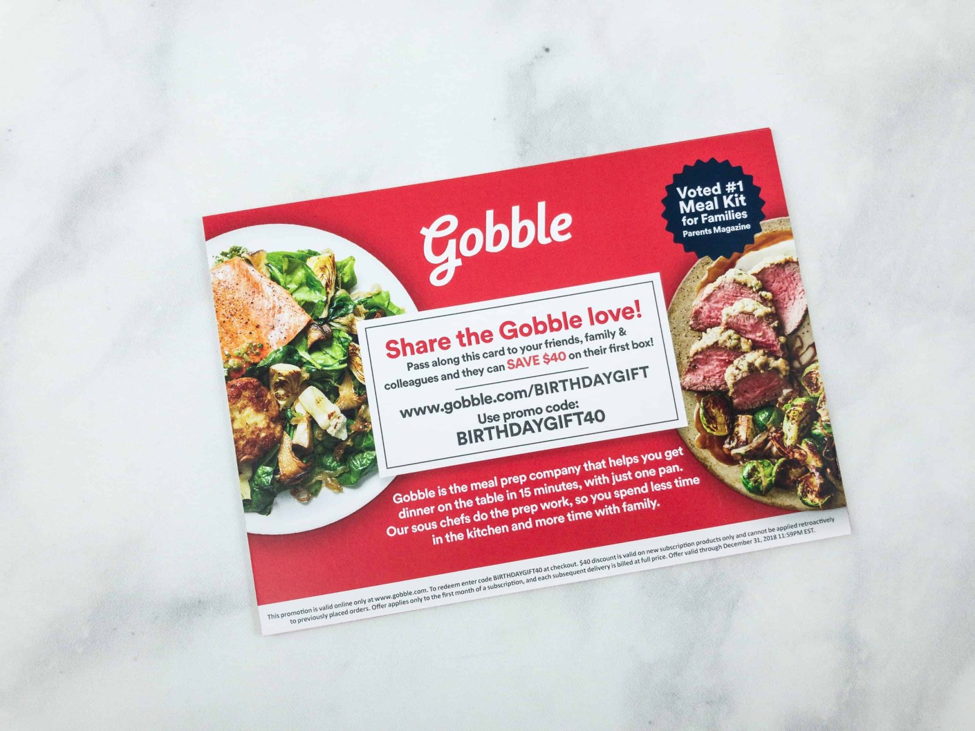 Gobble September 2018 Subscription Box Review + 50% Off Coupon! - Hello ...