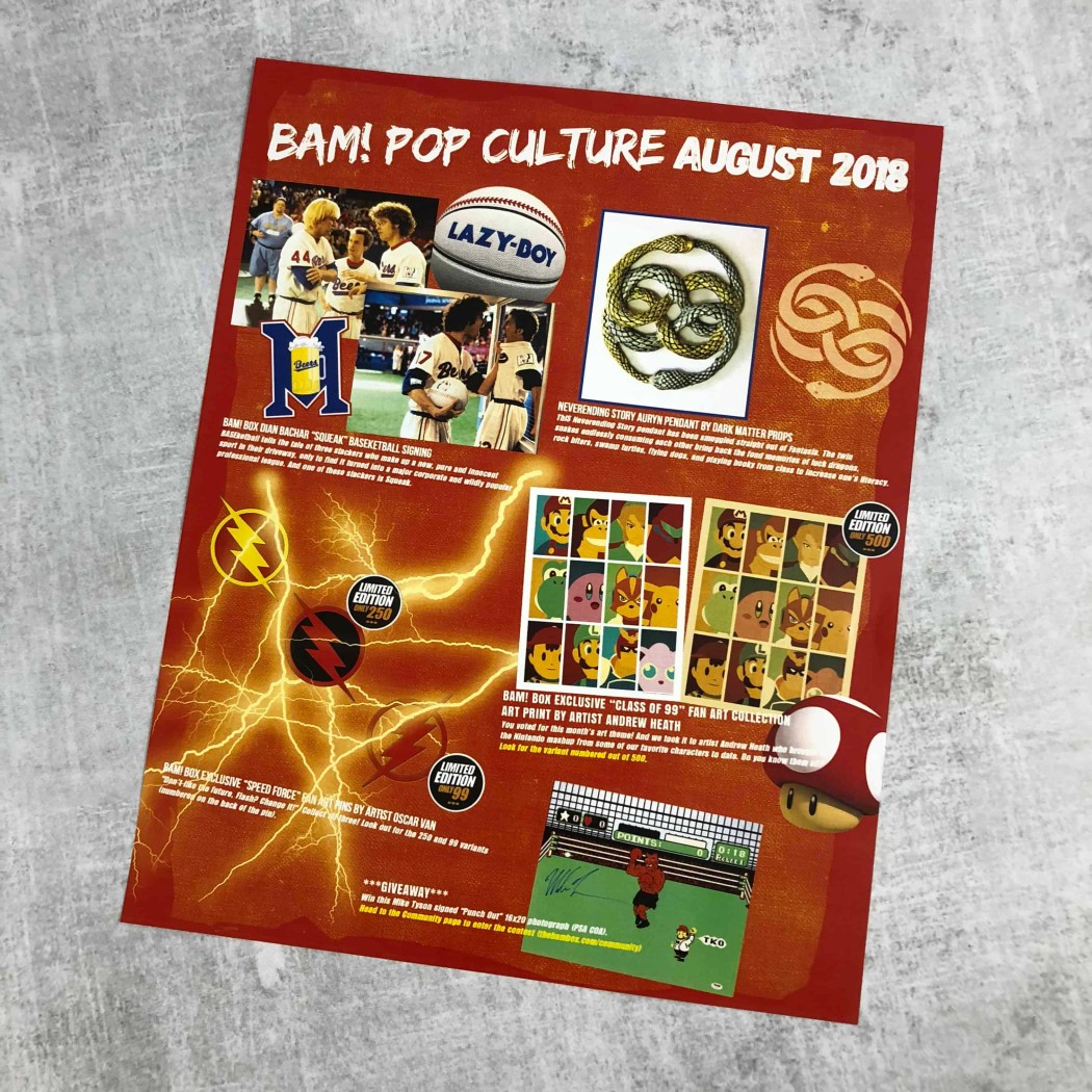 The BAM! Box August 2018 Subscription Box Review & Coupon - Hello ...