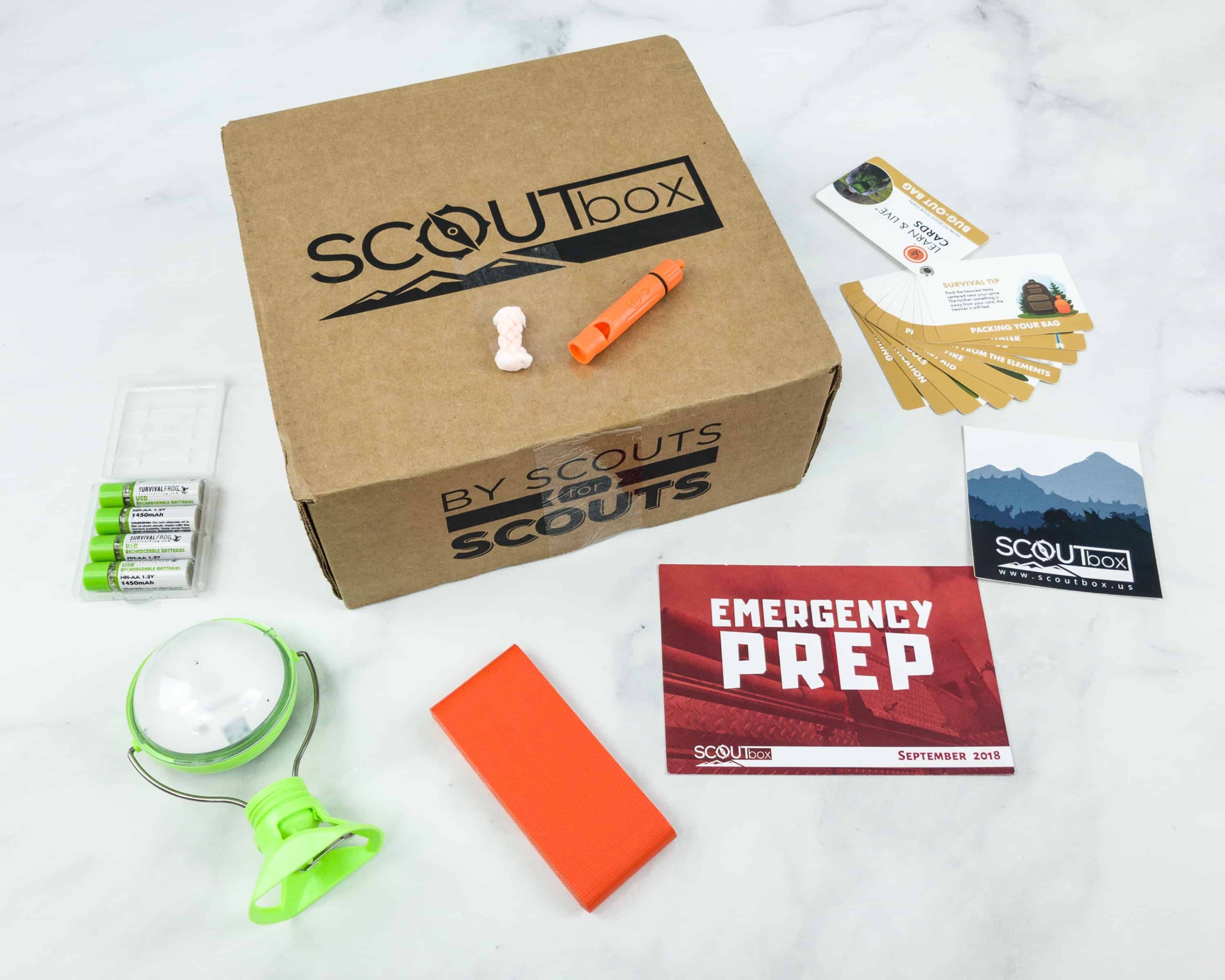 SCOUTbox September 2018 Subscription Box Review + Coupon - Hello ...