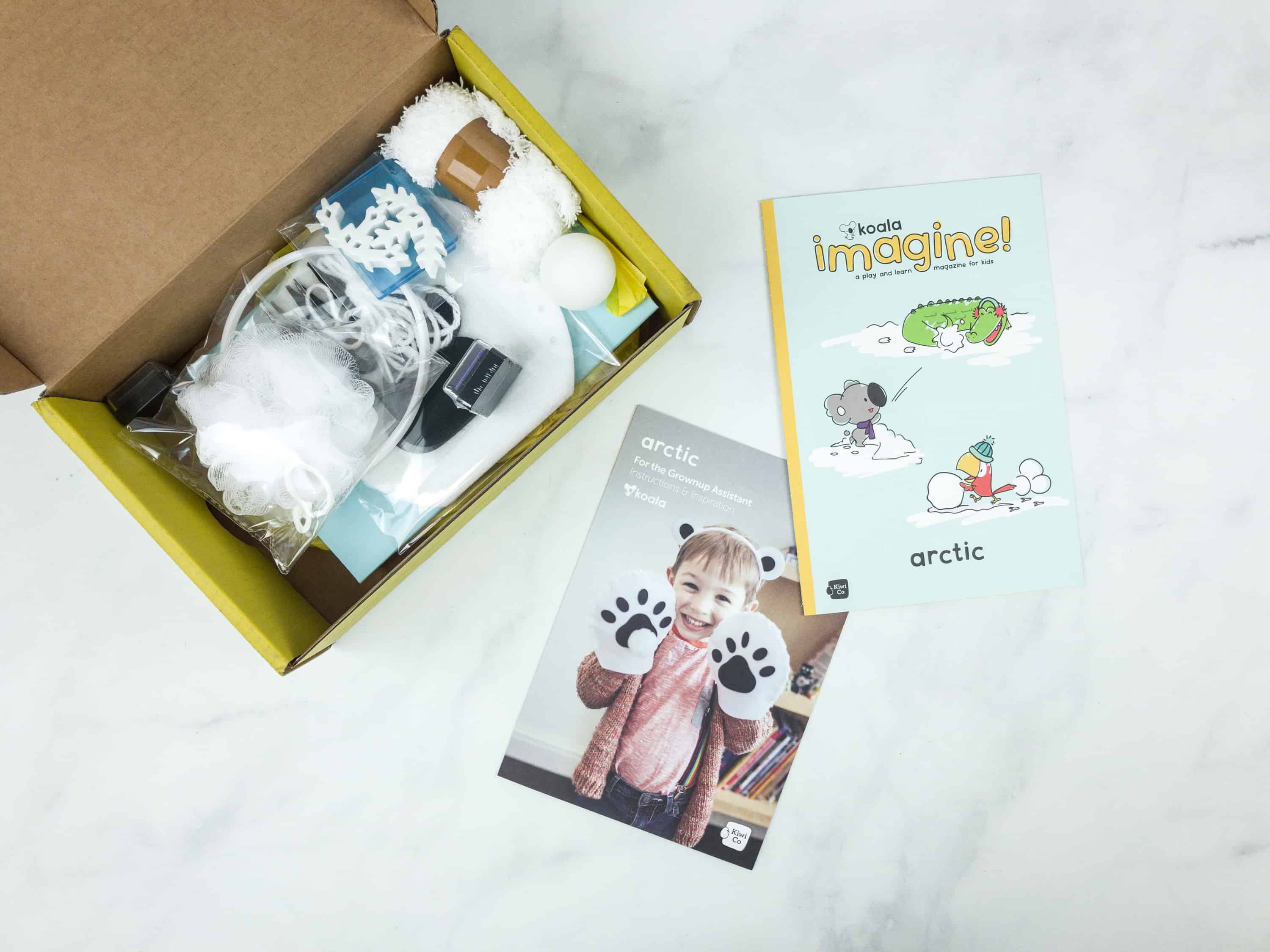 Koala Crate Subscription Box Review & Coupon - ARCTIC - Hello Subscription
