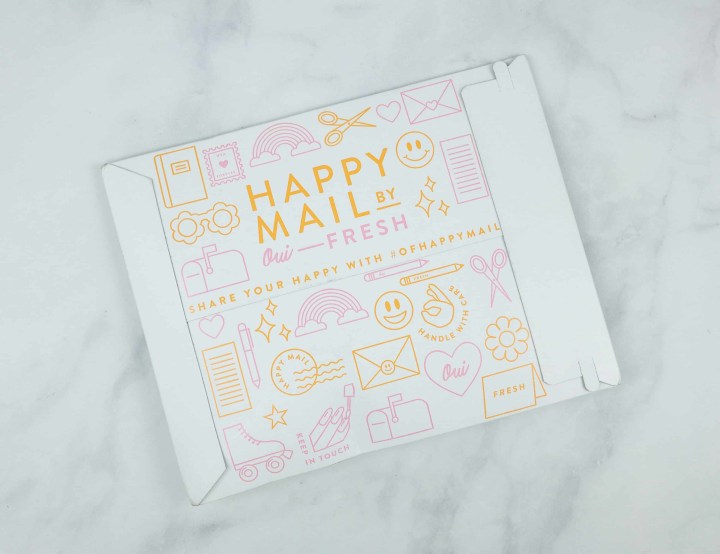Happy Mail by Oui Fresh September 2018 Subscription Box Review - Hello ...