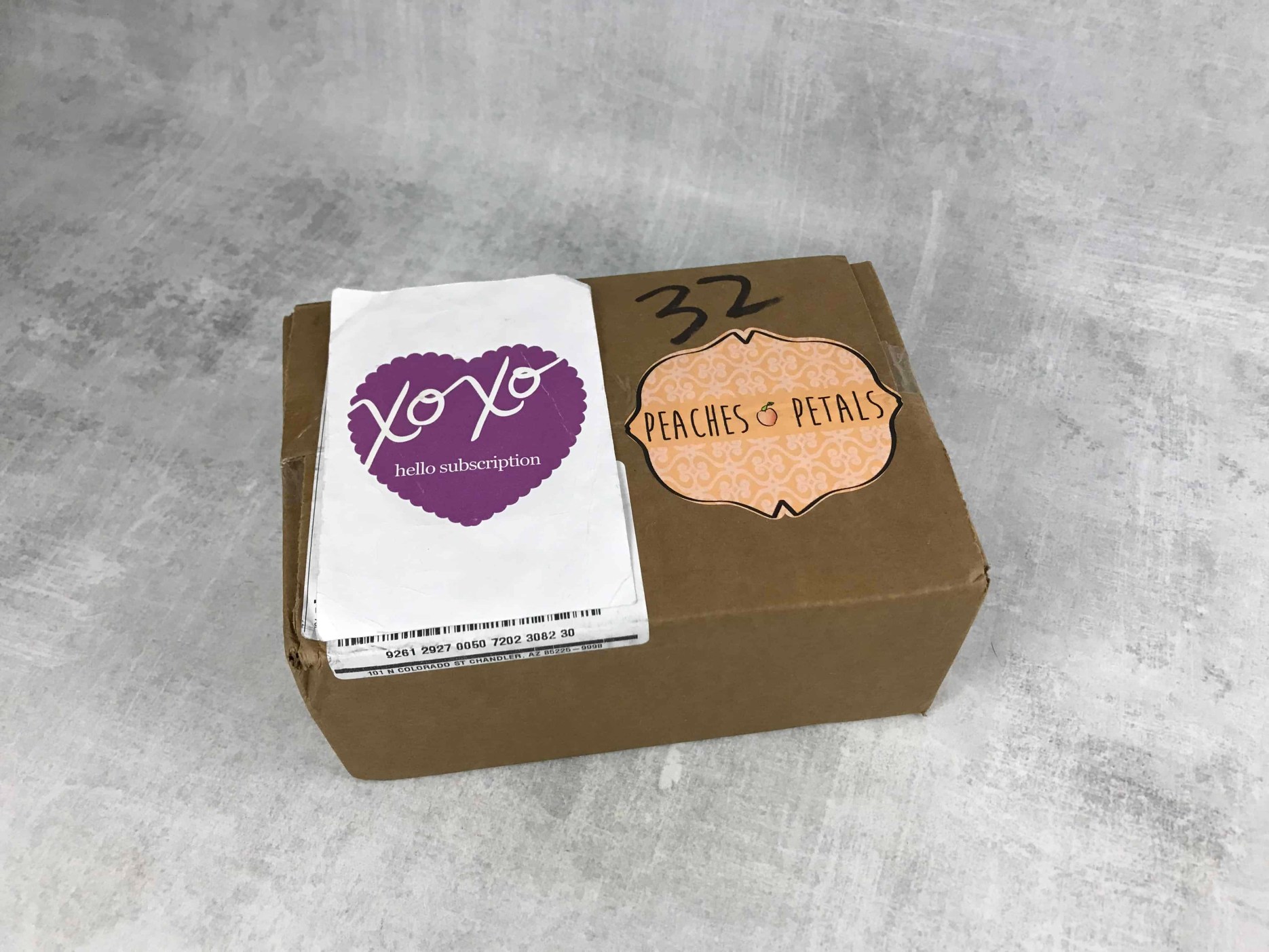 Peaches and Petals December 2018 Subscription Box Review & Coupon ...