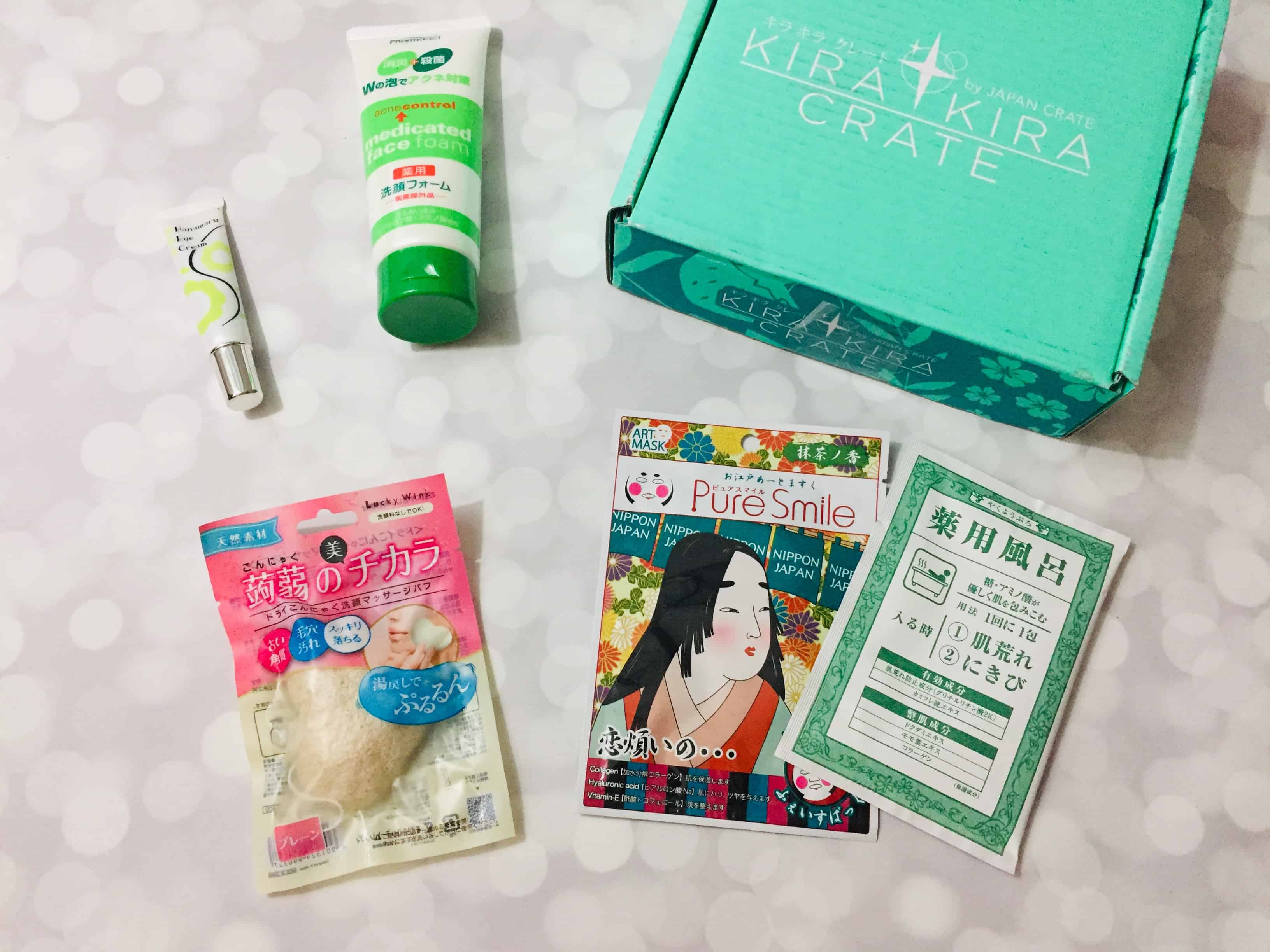 Kira Kira Crate October 2018 Subscription Box Review + Coupon - Hello Subscription