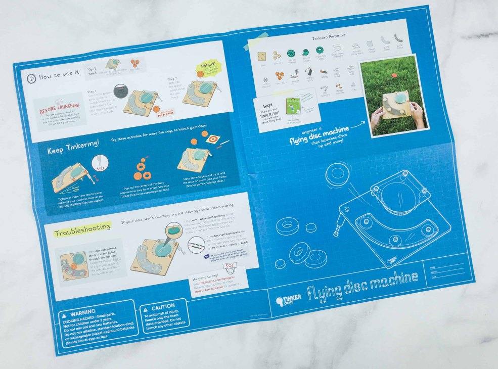 Tinker Crate September 2018 Review & Coupon - FLYING DISC MACHINE ...