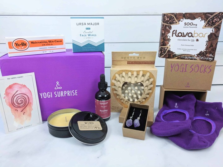 Yogi Surprise Subscription Box Review + Coupon - October 2018 - hello ...