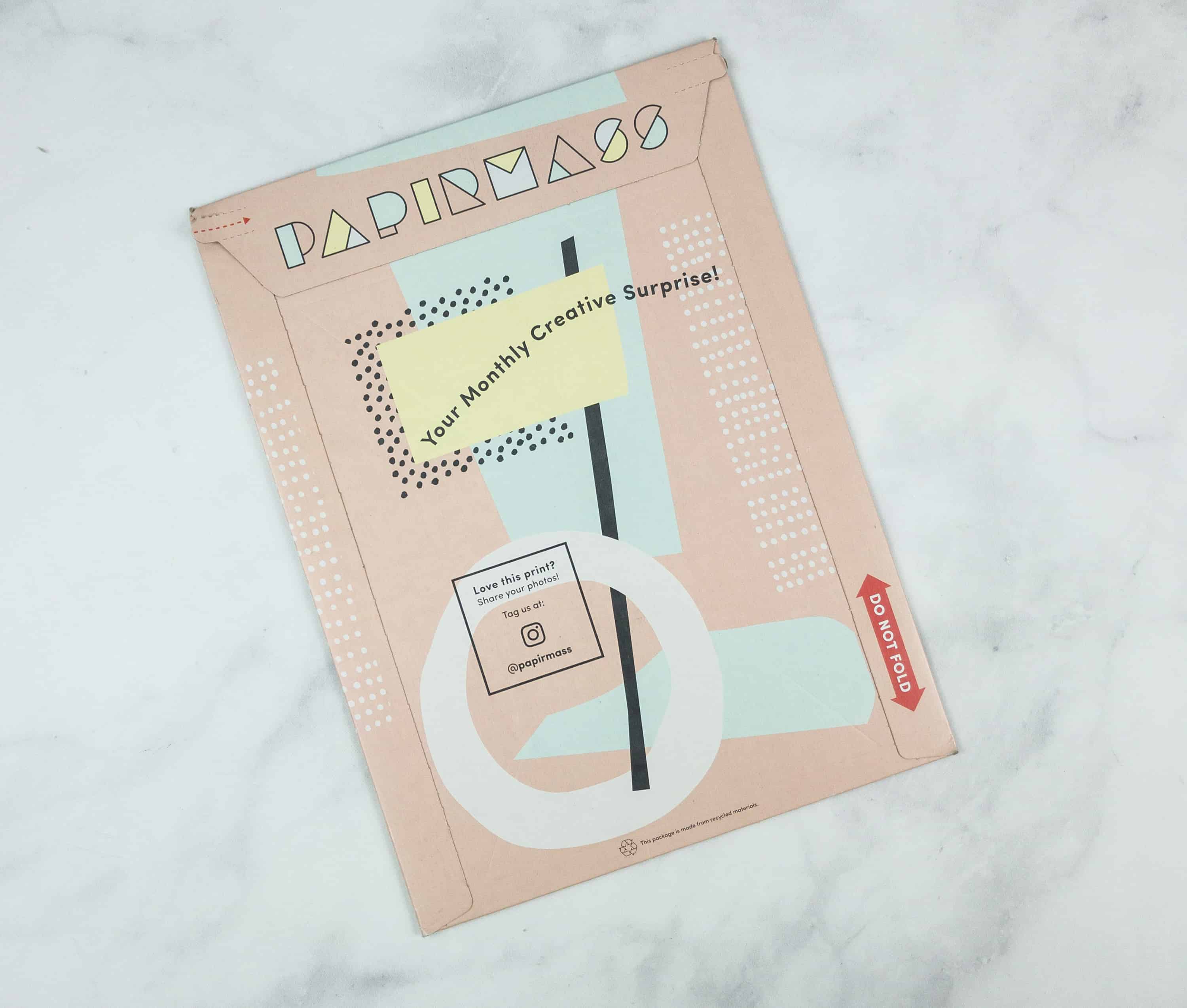 Papirmass October 2018 Subscription Box Review - Hello Subscription