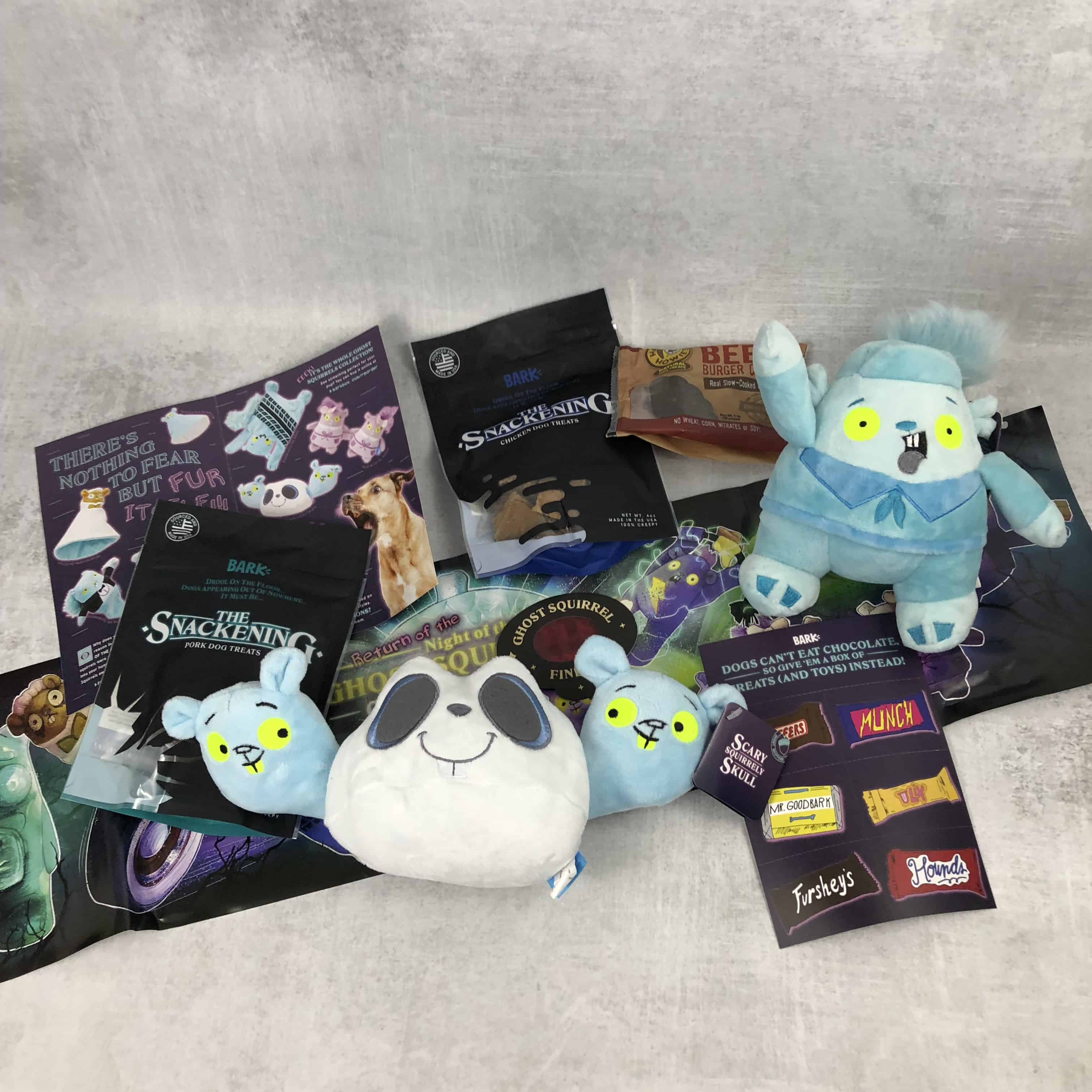 Barkbox October 2018 Subscription Box Review + Coupon - Large Dog ...