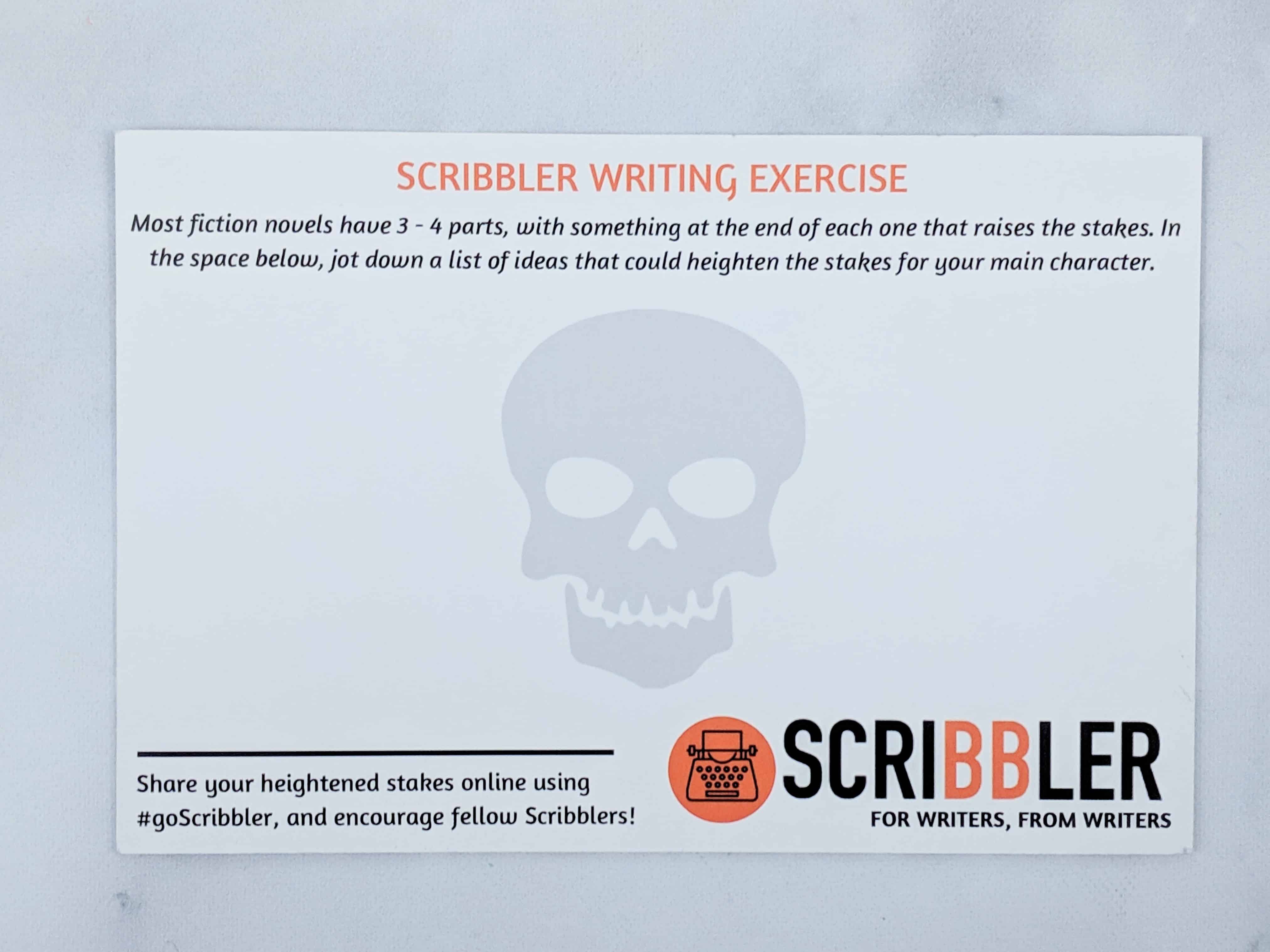 Scribbler Subscription Box Review - October 2018 - Hello Subscription
