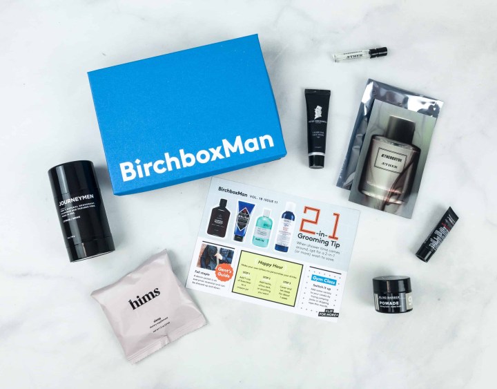 Birchbox Man Plus November 2018 Subscription Box Review & Coupon ...