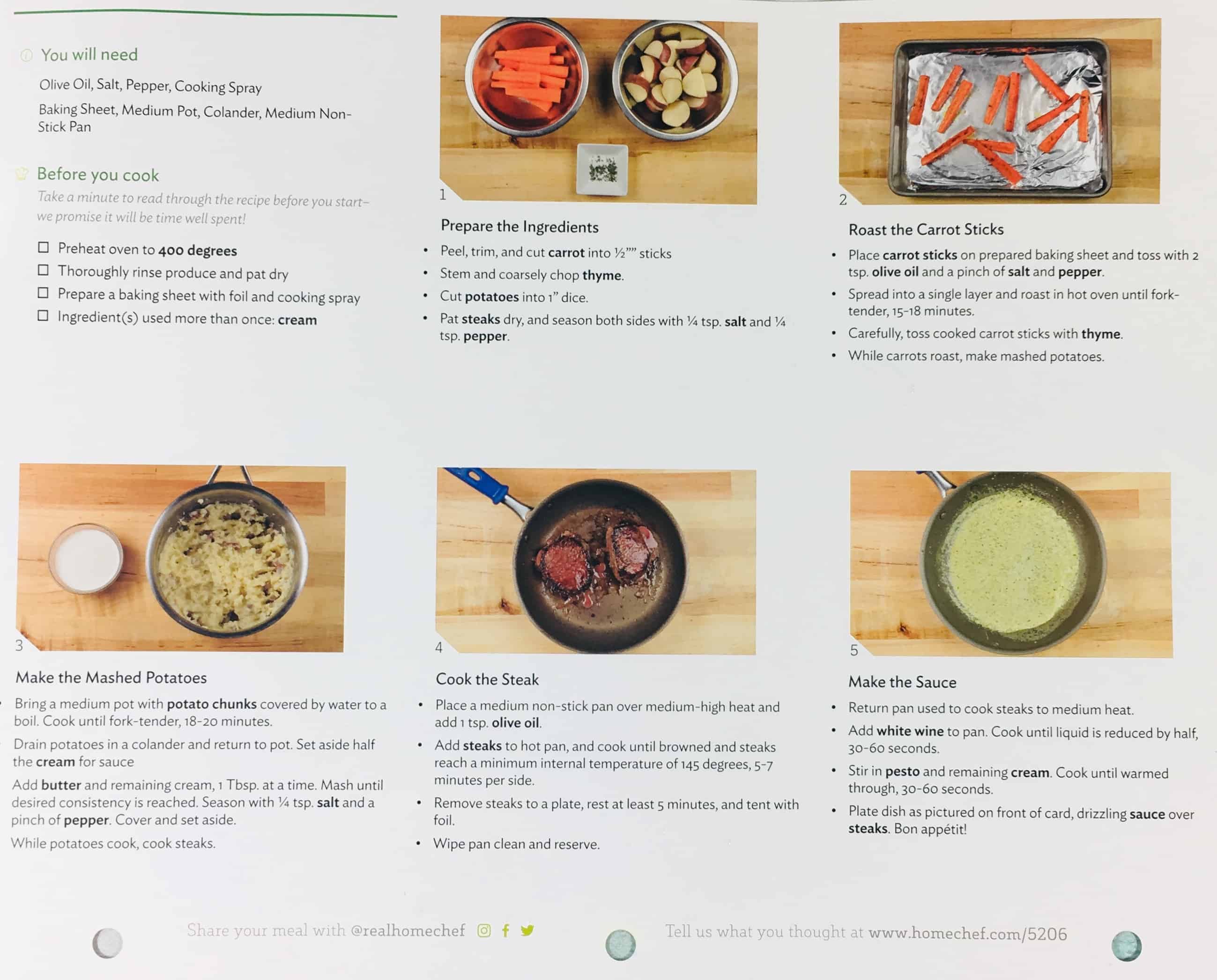 Home Chef Review & Coupon - October 2018 - hello subscription