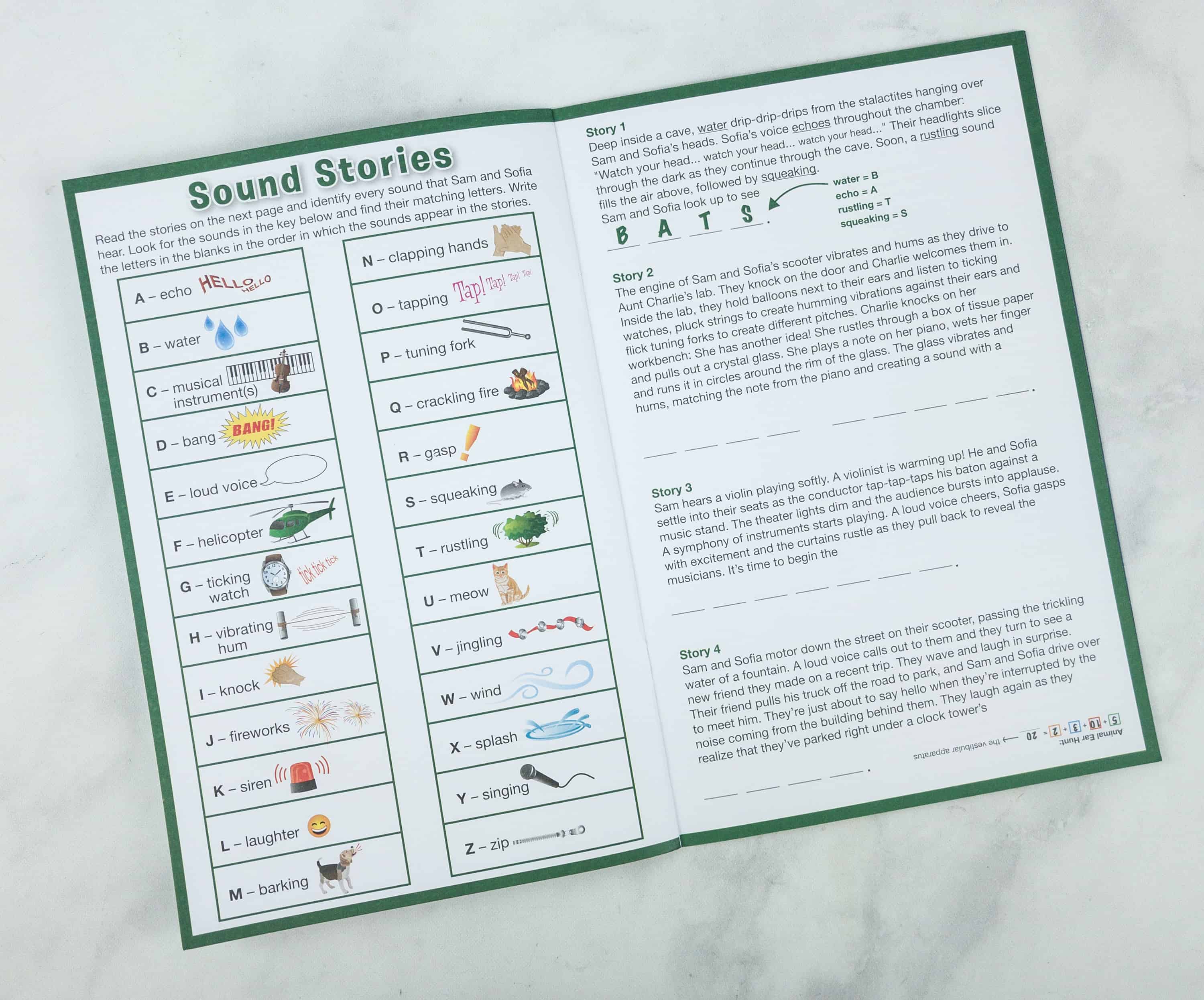 Little Passports Science Expeditions Subscription Box Review - SOUND ...