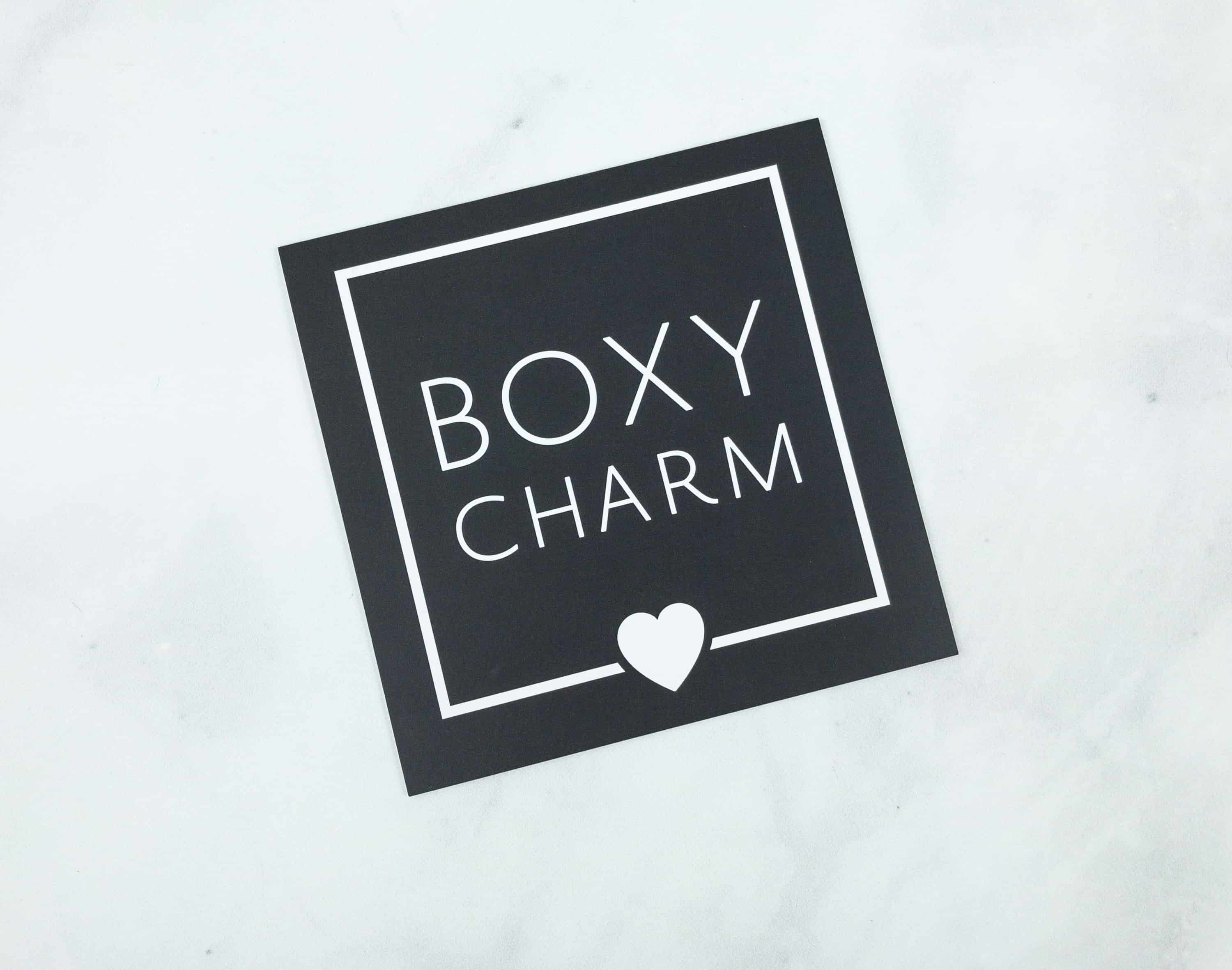 BOXYCHARM November 2018 Review - Hello Subscription